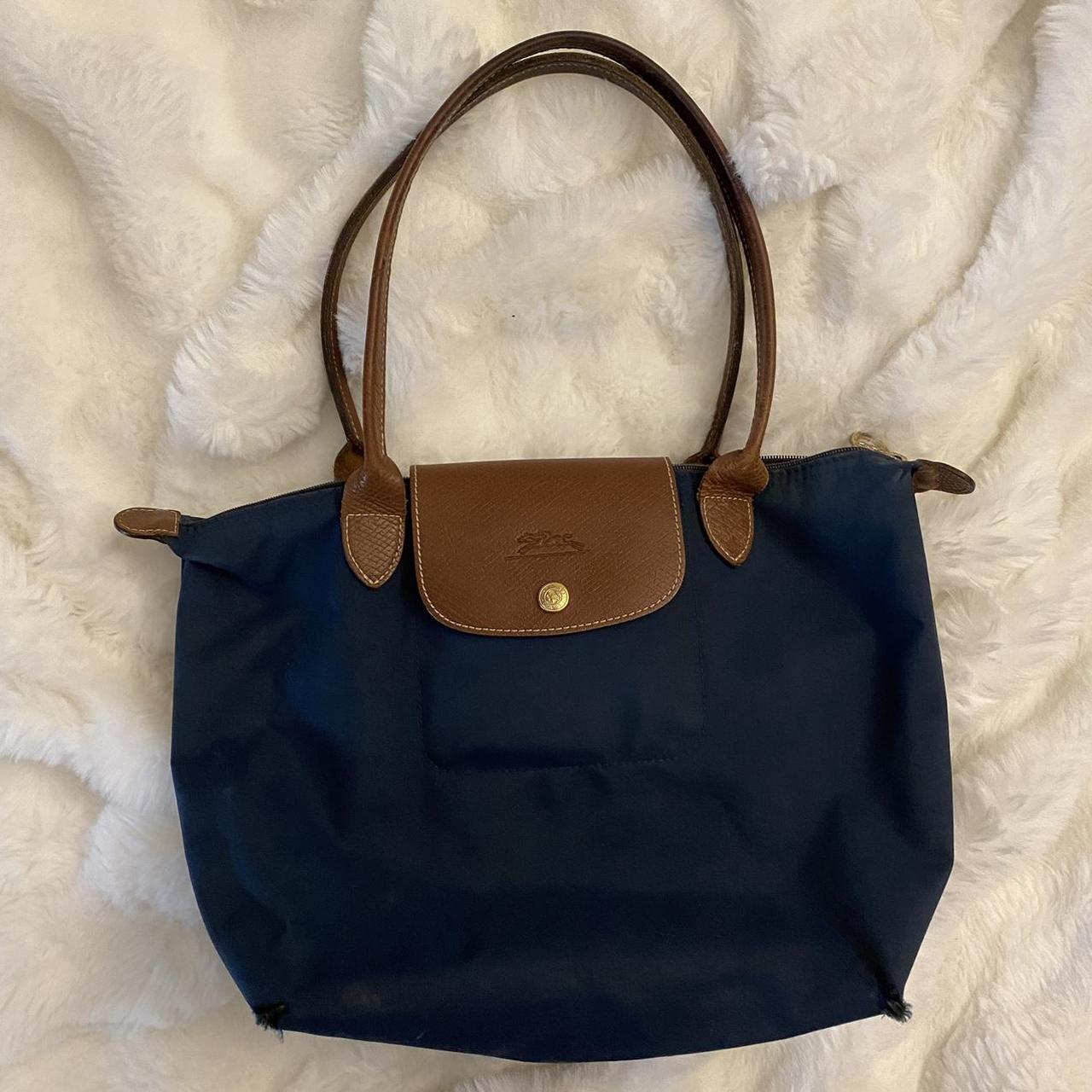 Long champ bag Very small hole in one corner barely... - Depop