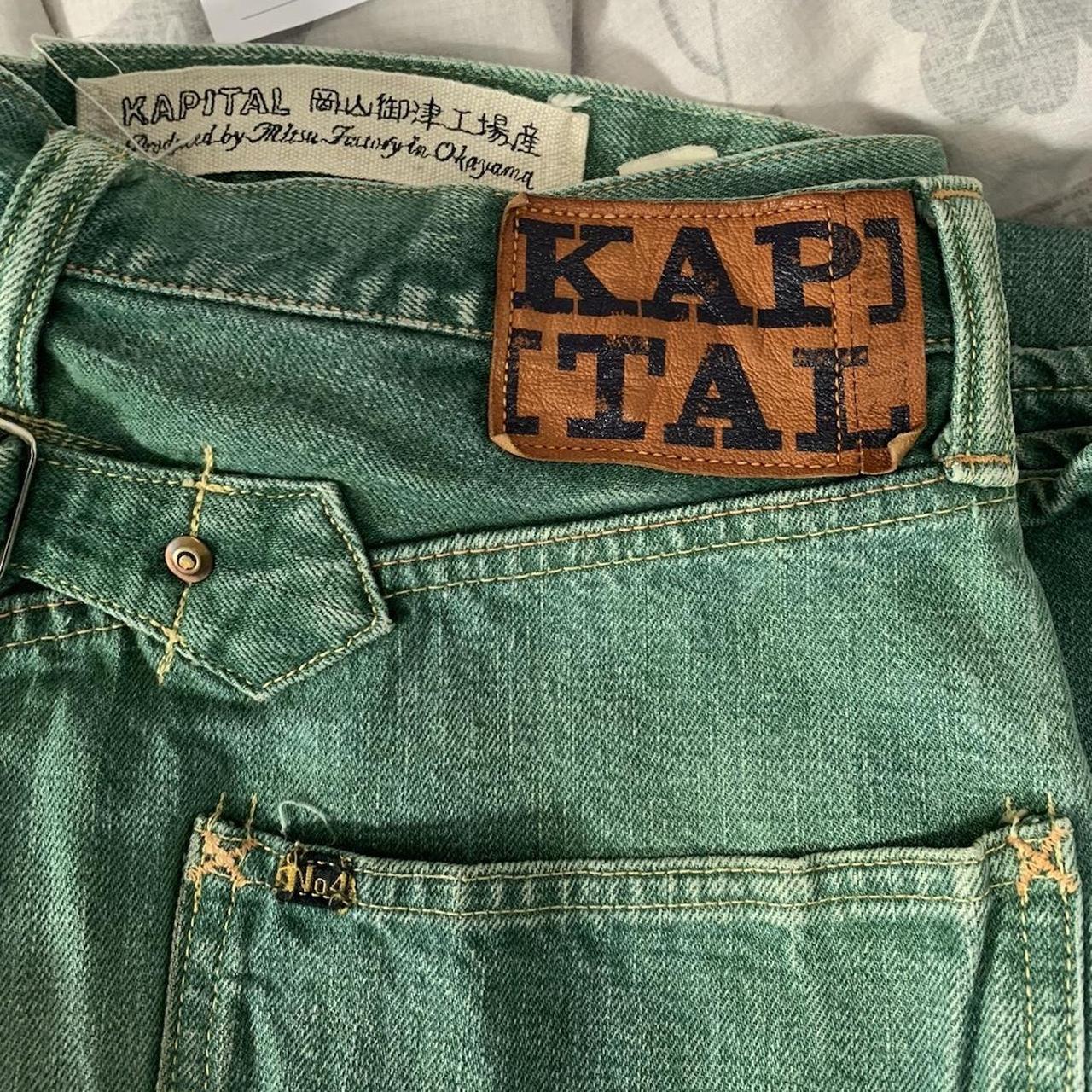 Japanese Brand × Kapital × Vintage Vintage Green... - Depop