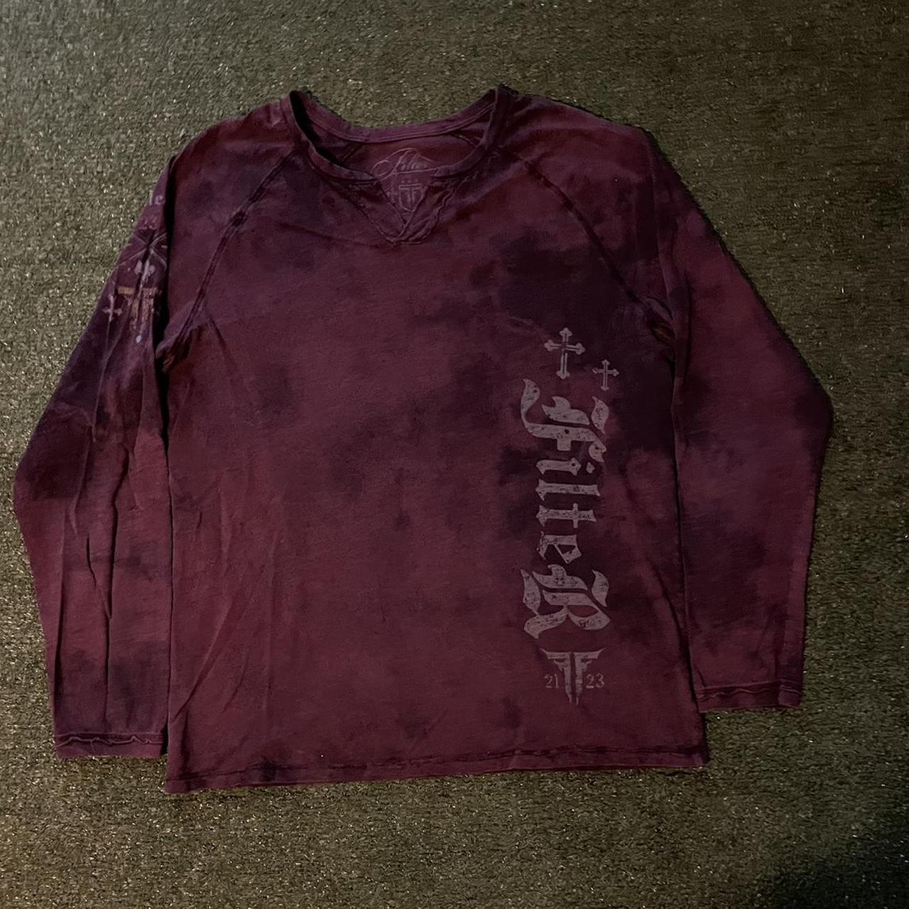 Filter longsleeve shirt Super fye back hit Tagged ... - Depop