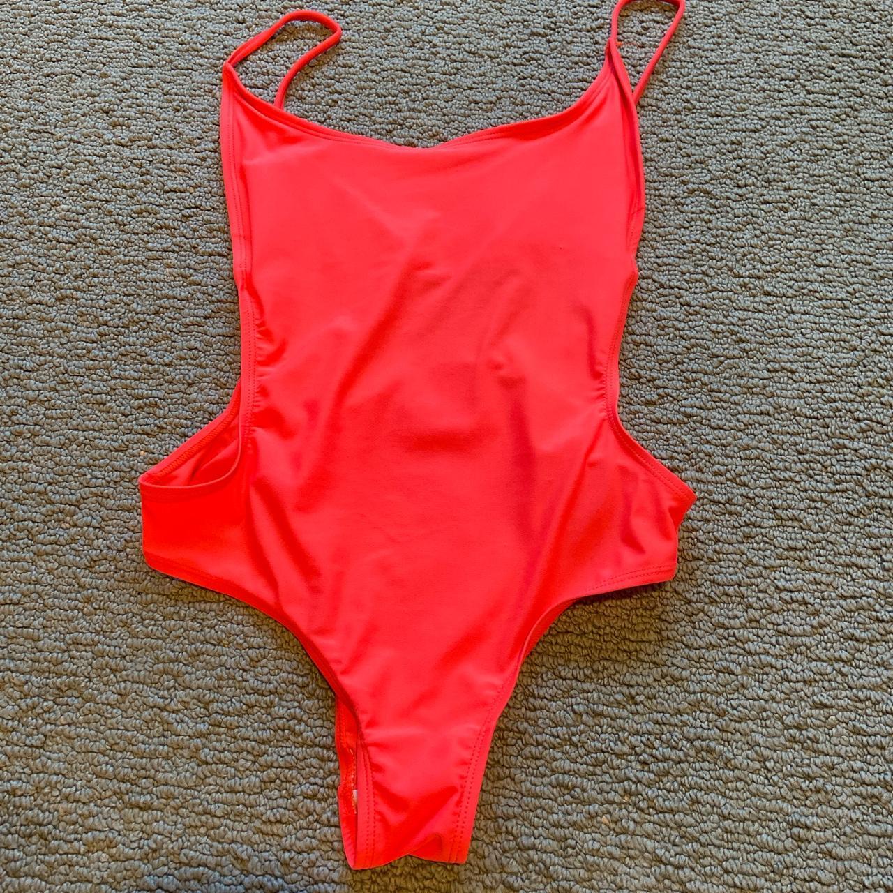 Orange bathing suit - Depop