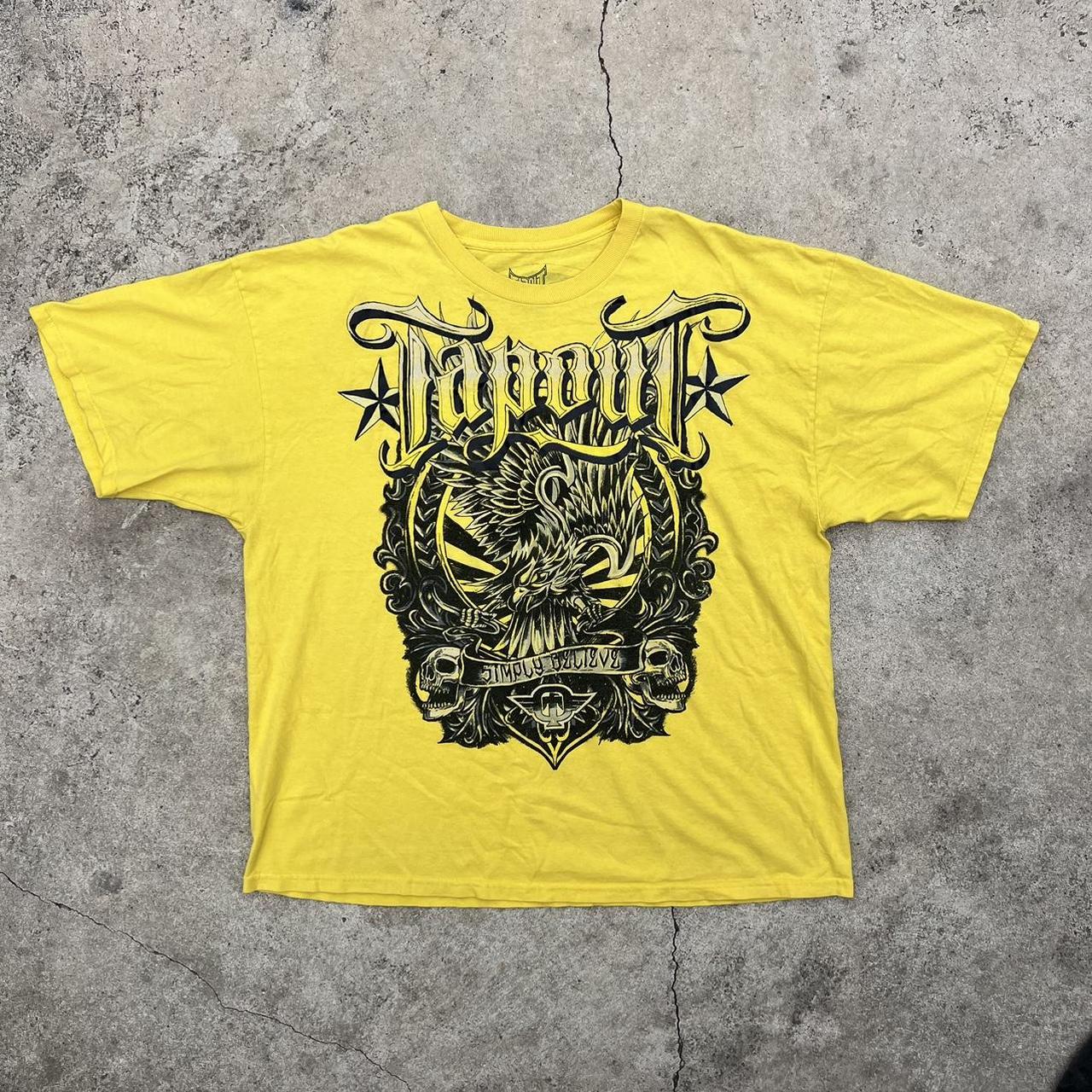 Y2K Tapout tee No flaws #tapout #y2k - Depop