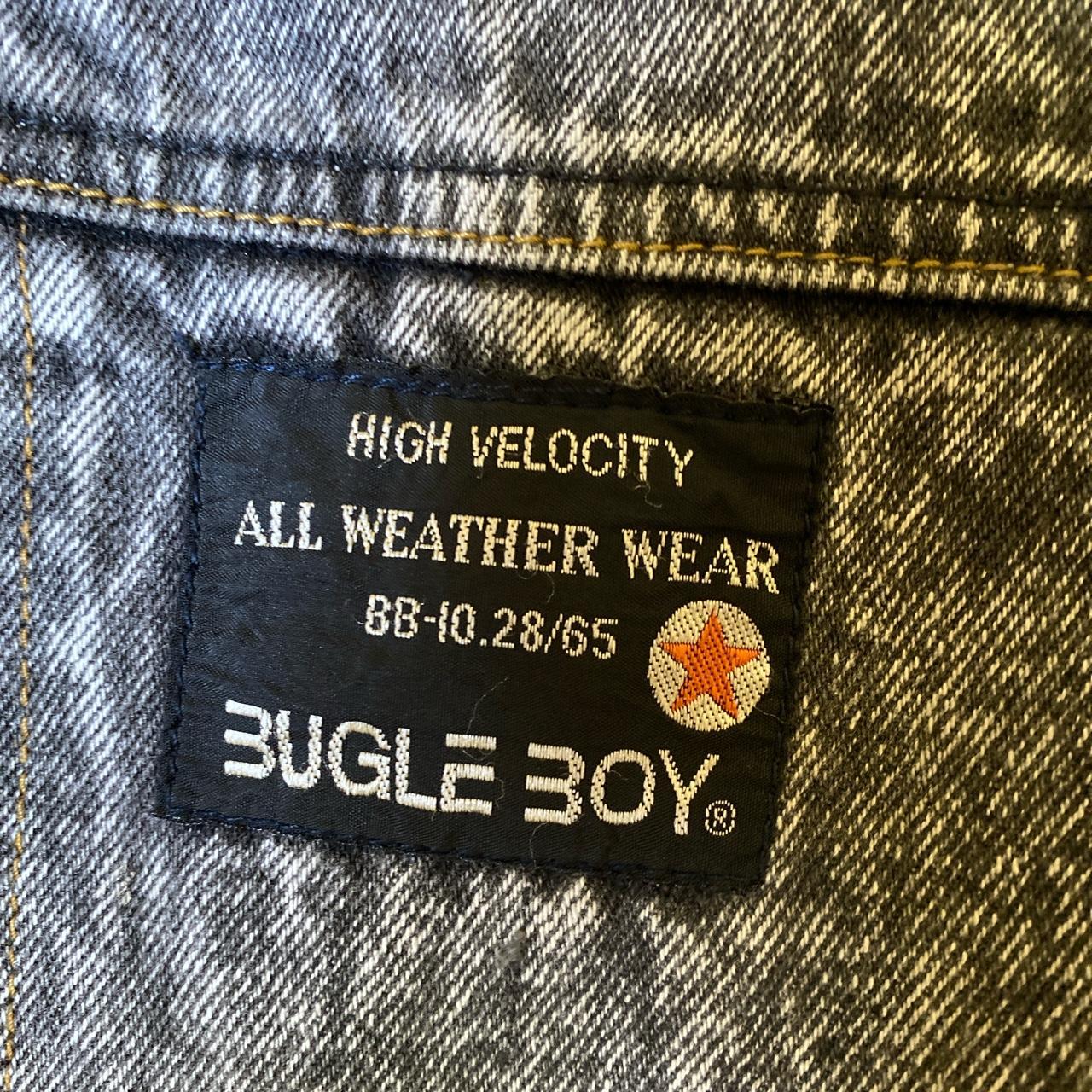 Bugle Boy Men's Grey and Black Jeans | Depop