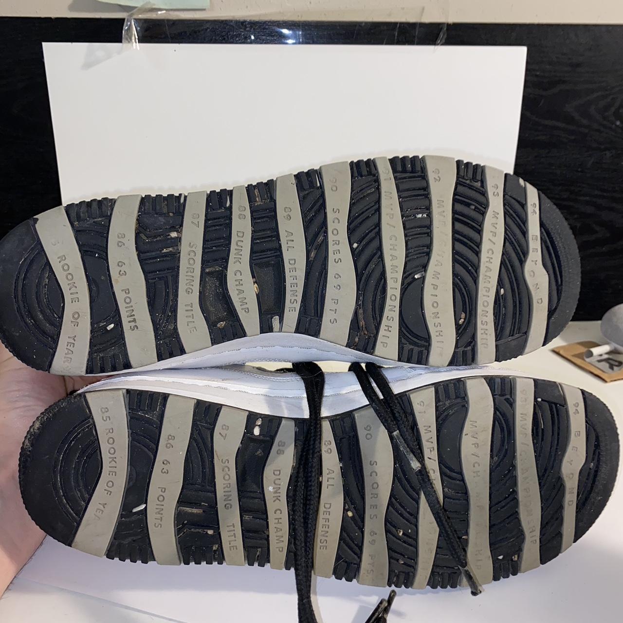 Size 11 Nike Air Jordan Fusion 10 AJF 10 White Black... - Depop