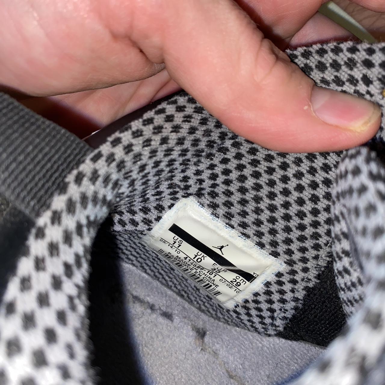 Size 11 Nike Air Jordan Fusion 10 AJF 10 White Black... - Depop