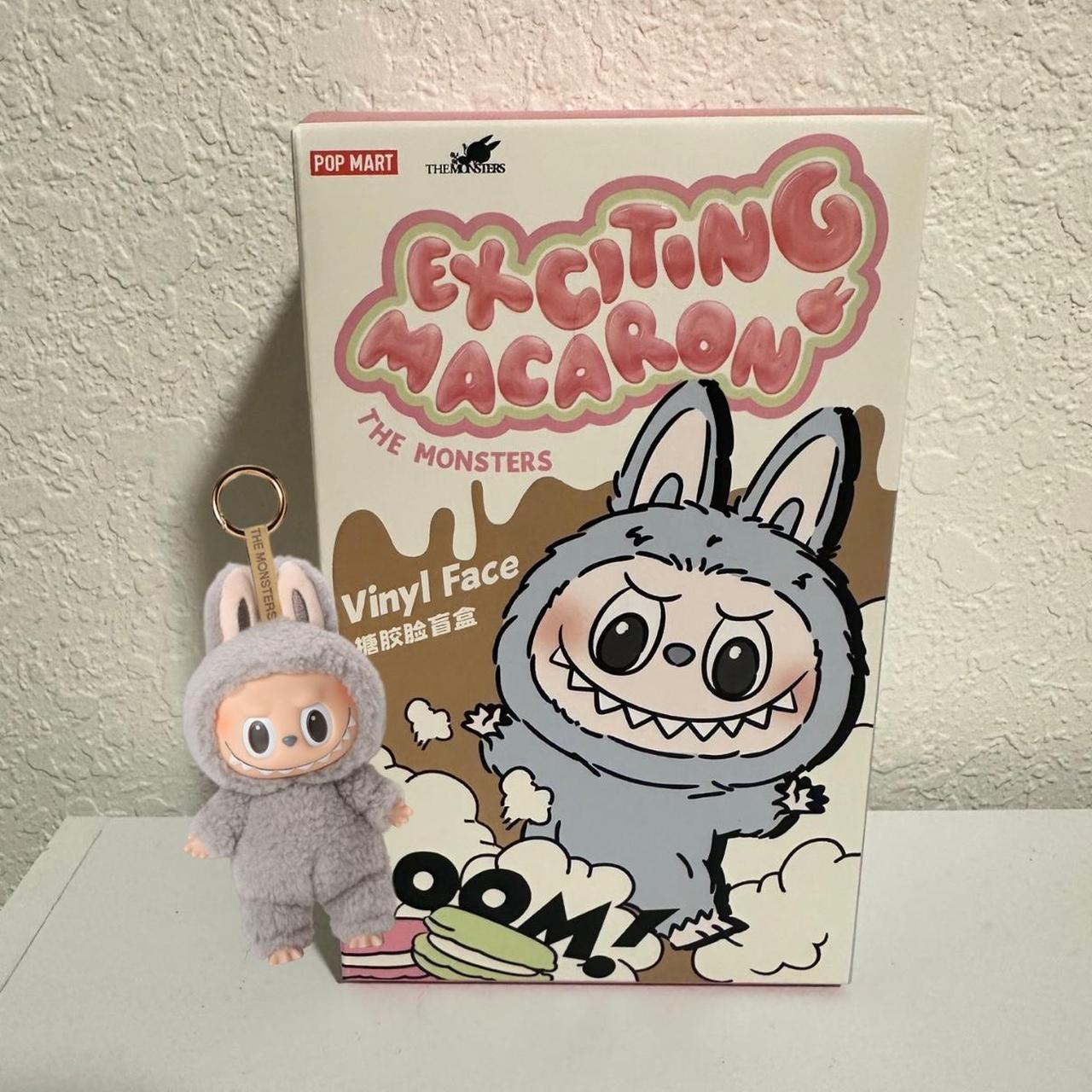 POP MART Labubu Macaron- Sesame Bean NEW &... | Depop