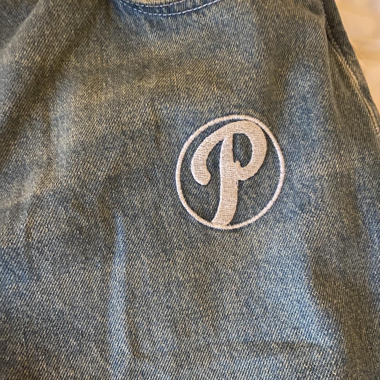 Protect London bonkers jeans, beautiful wash, worn... - Depop