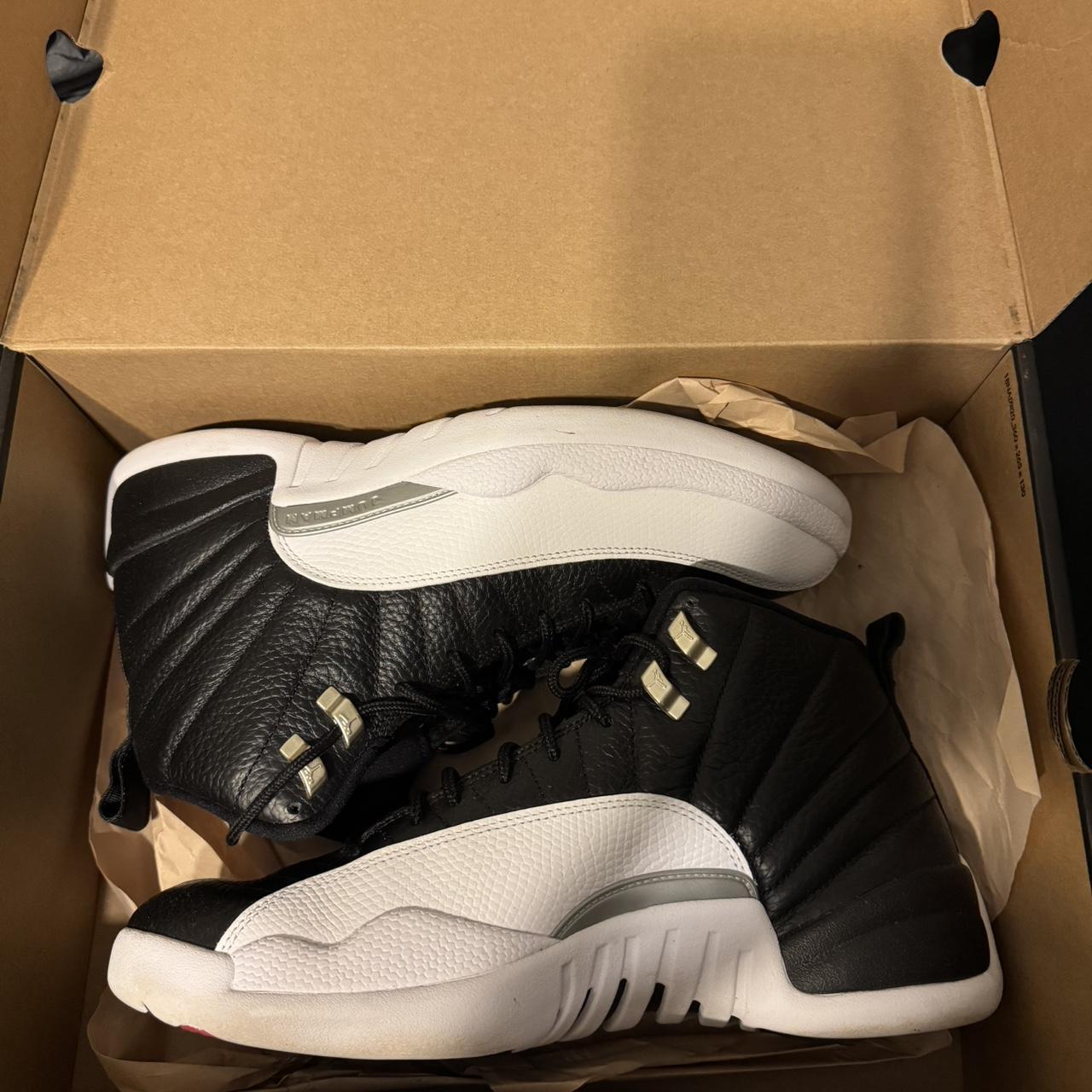 Air Jordan Tuxedo 12s Only worn 2-3 times Size... - Depop