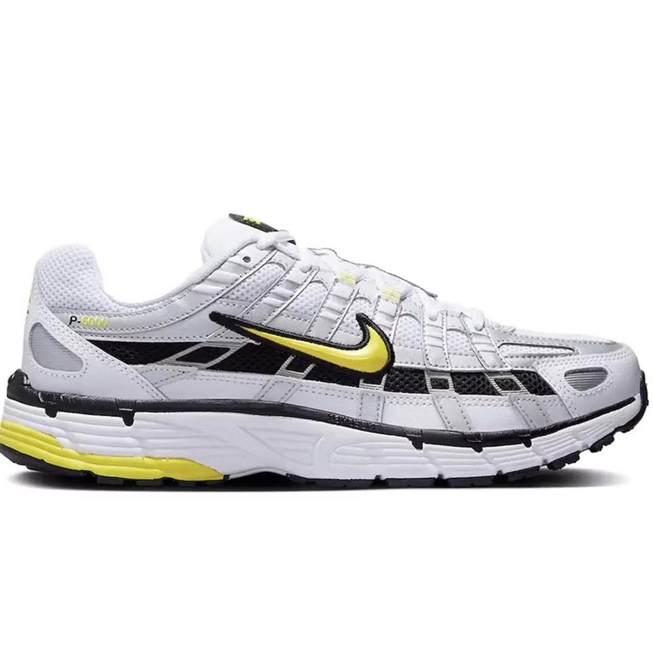 Nike P-6000 Metallic Platinum Opti Yellow (Women’s)... - Depop