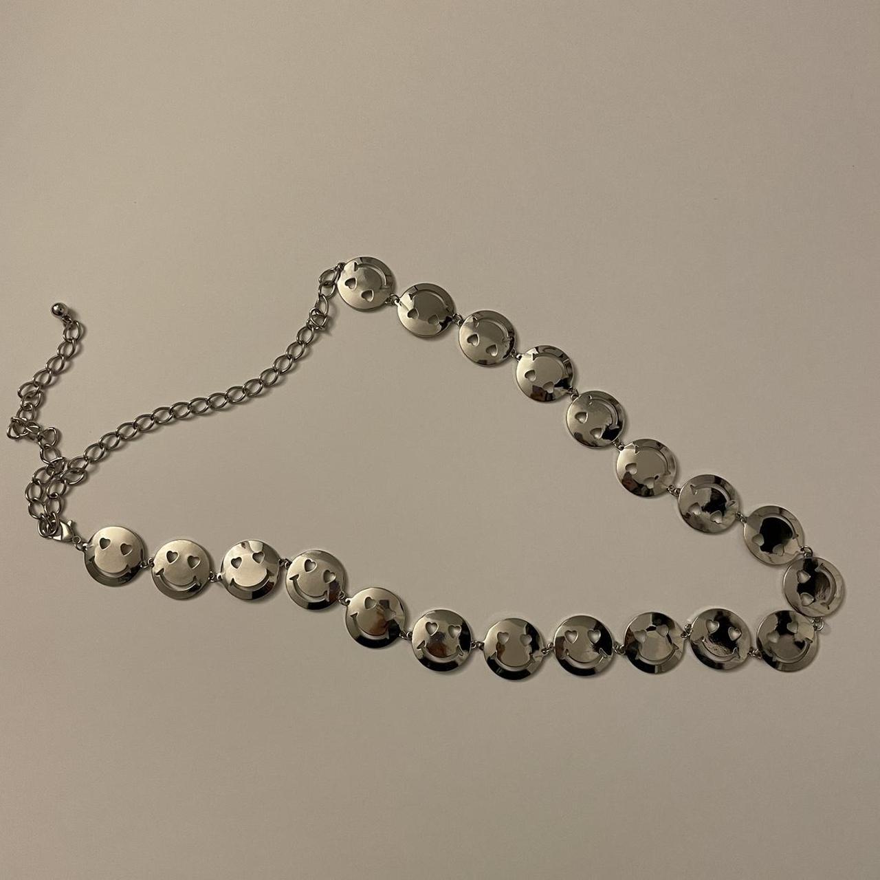 Smiley face chain belt from Shein. Never worn and in... - Depop