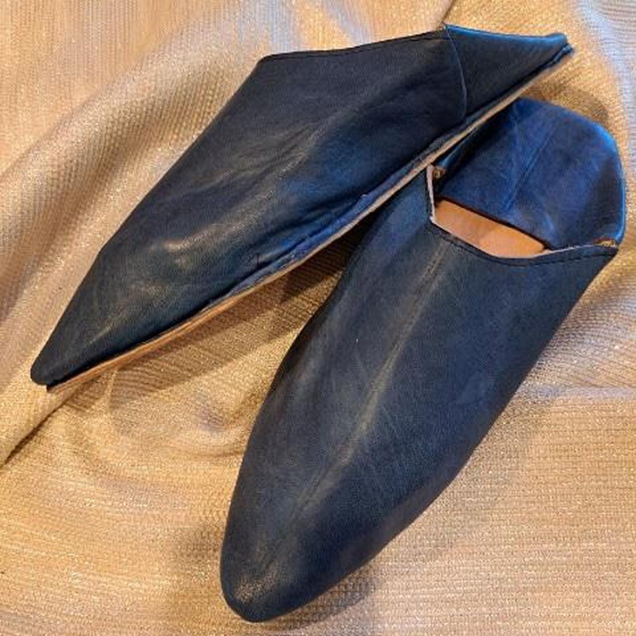Traditional Moroccan babouche shoes Purchased in... - Depop