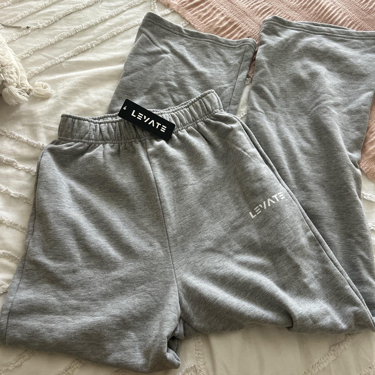 Levate Label Sample Flared Trackies Size Medium... - Depop