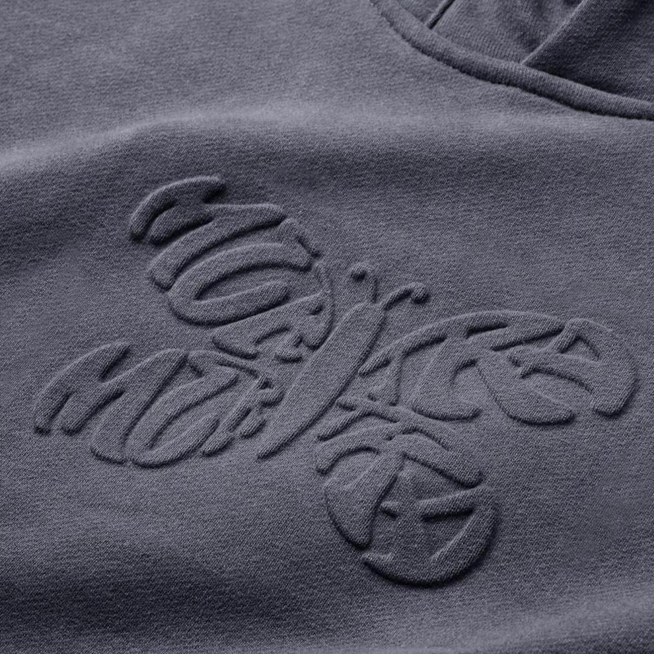 Metra Metra hoodie Reversible Logo Hood (Dusty... - Depop