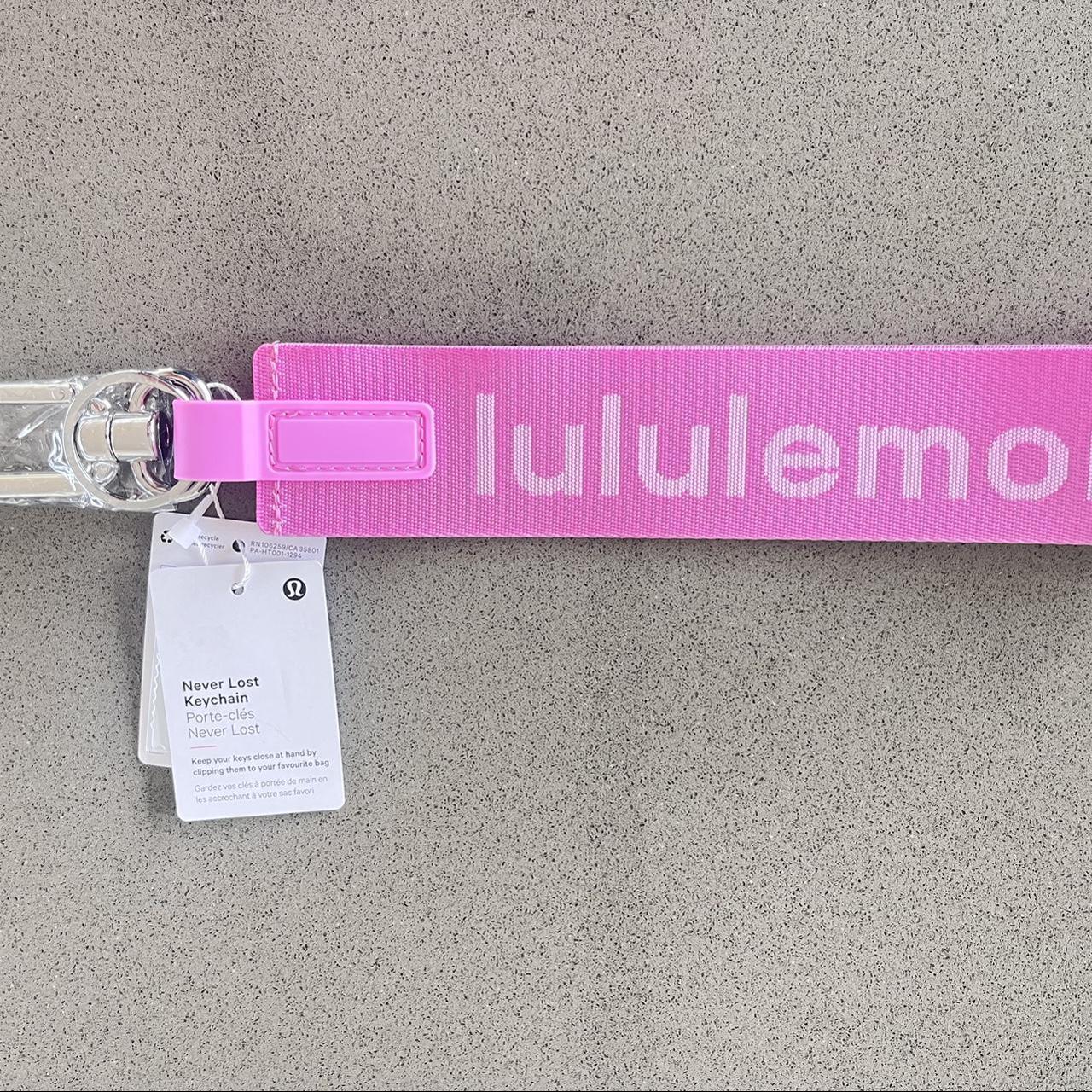 EOI: Lululemon never lost key chain BNWT - Depop