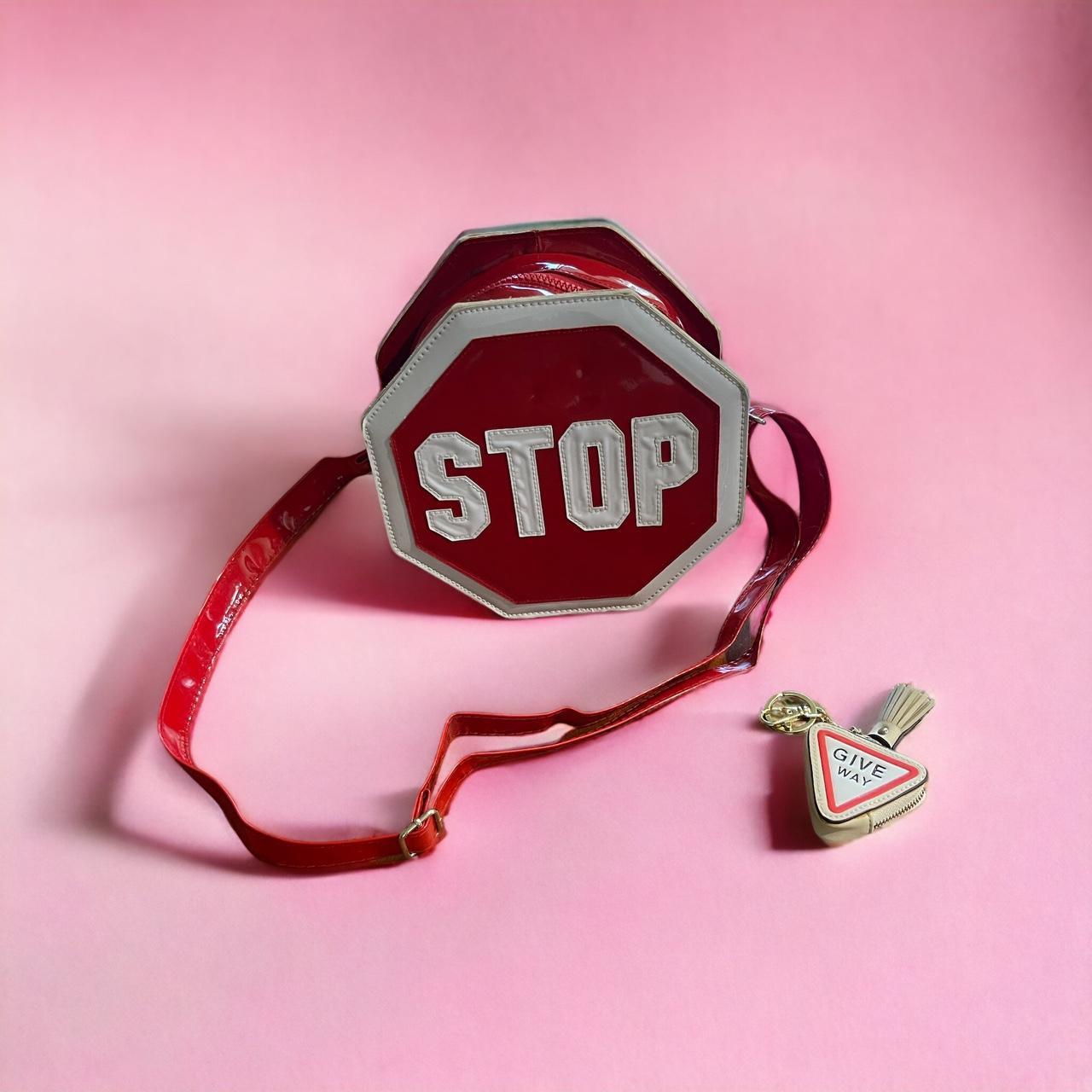 Iconic Stop Sign Bag 🔥 - Vintage Y2K campy/kitsch... - Depop