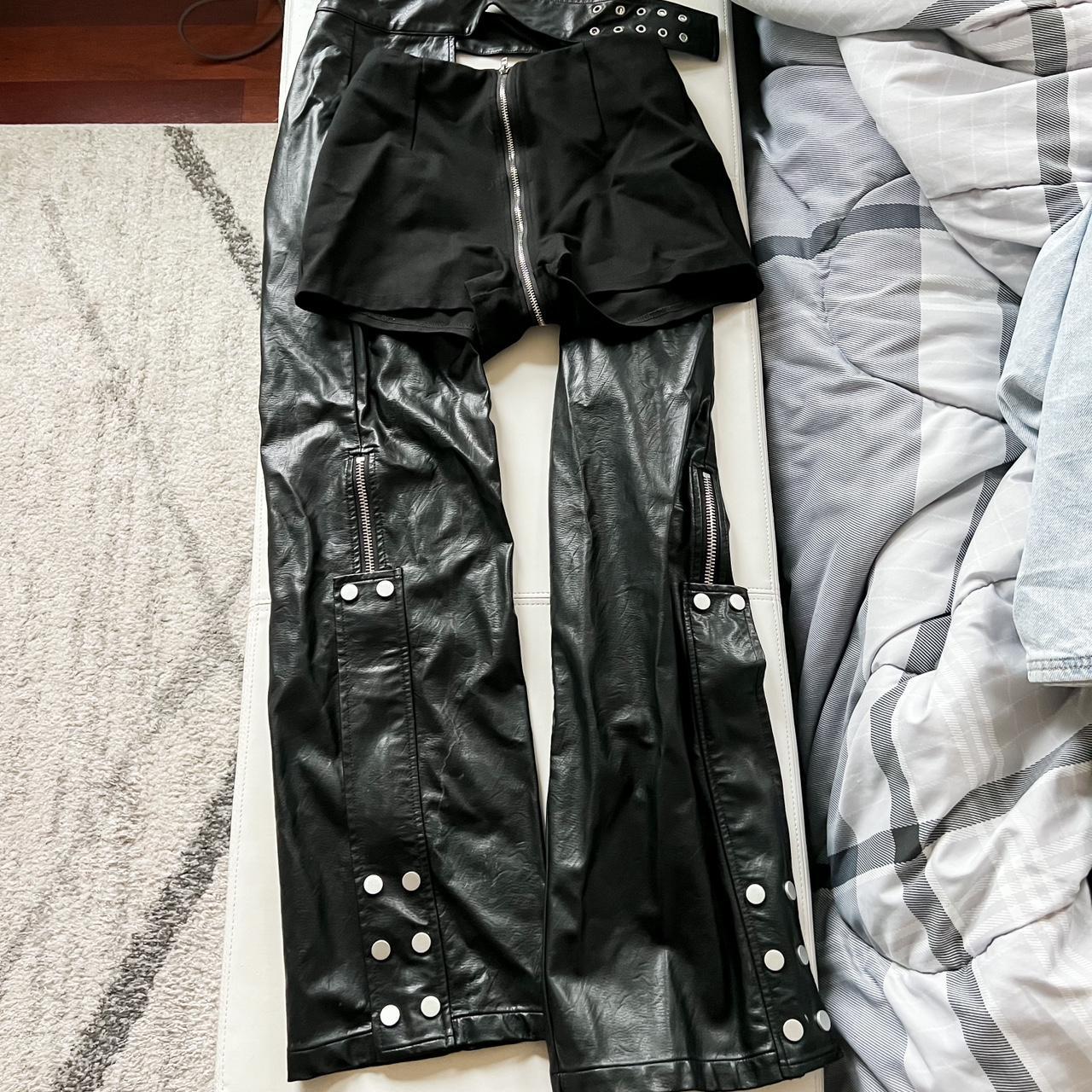 The Kript Women's Black Trousers | Depop