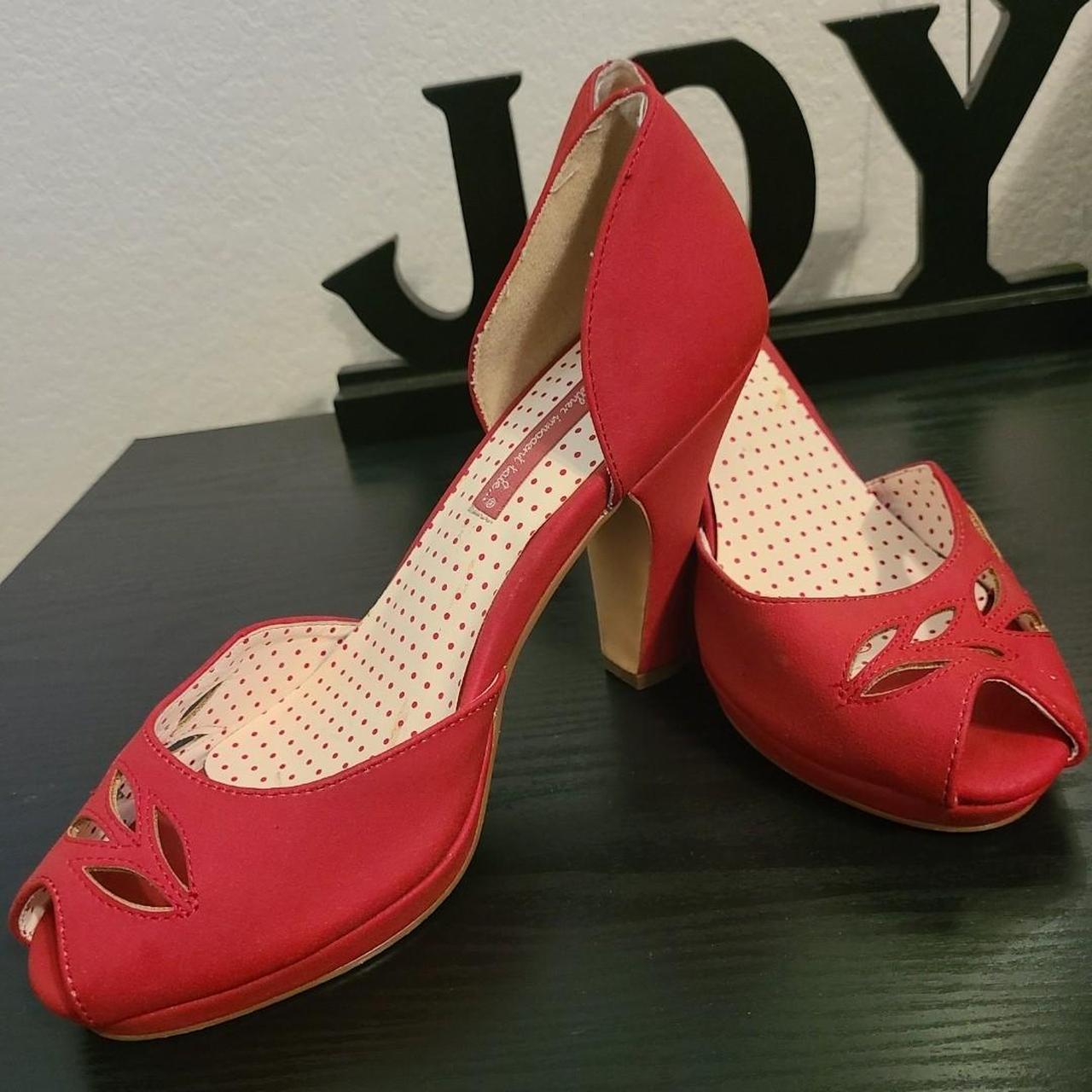 B.A.I.T footwear red pumps-I got them form their... - Depop