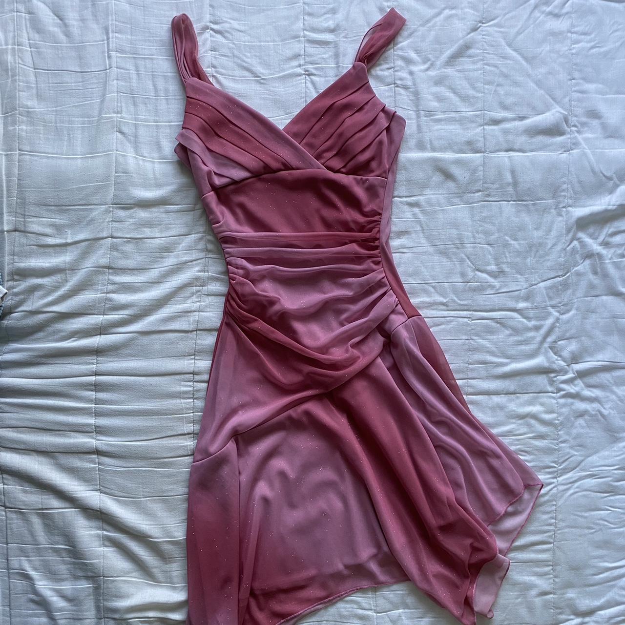 Trixxi Women's Pink Dress | Depop
