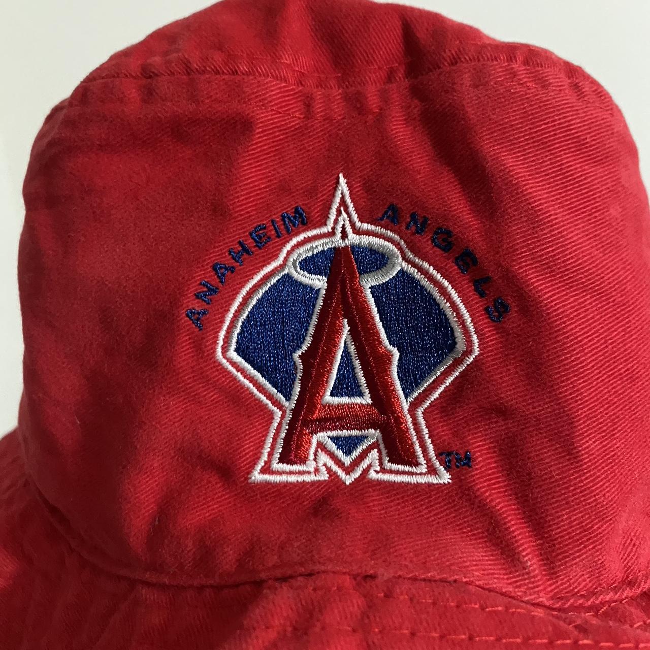 Vintage Reversible Anaheim Angels Bucket hat 😎 🙉... - Depop
