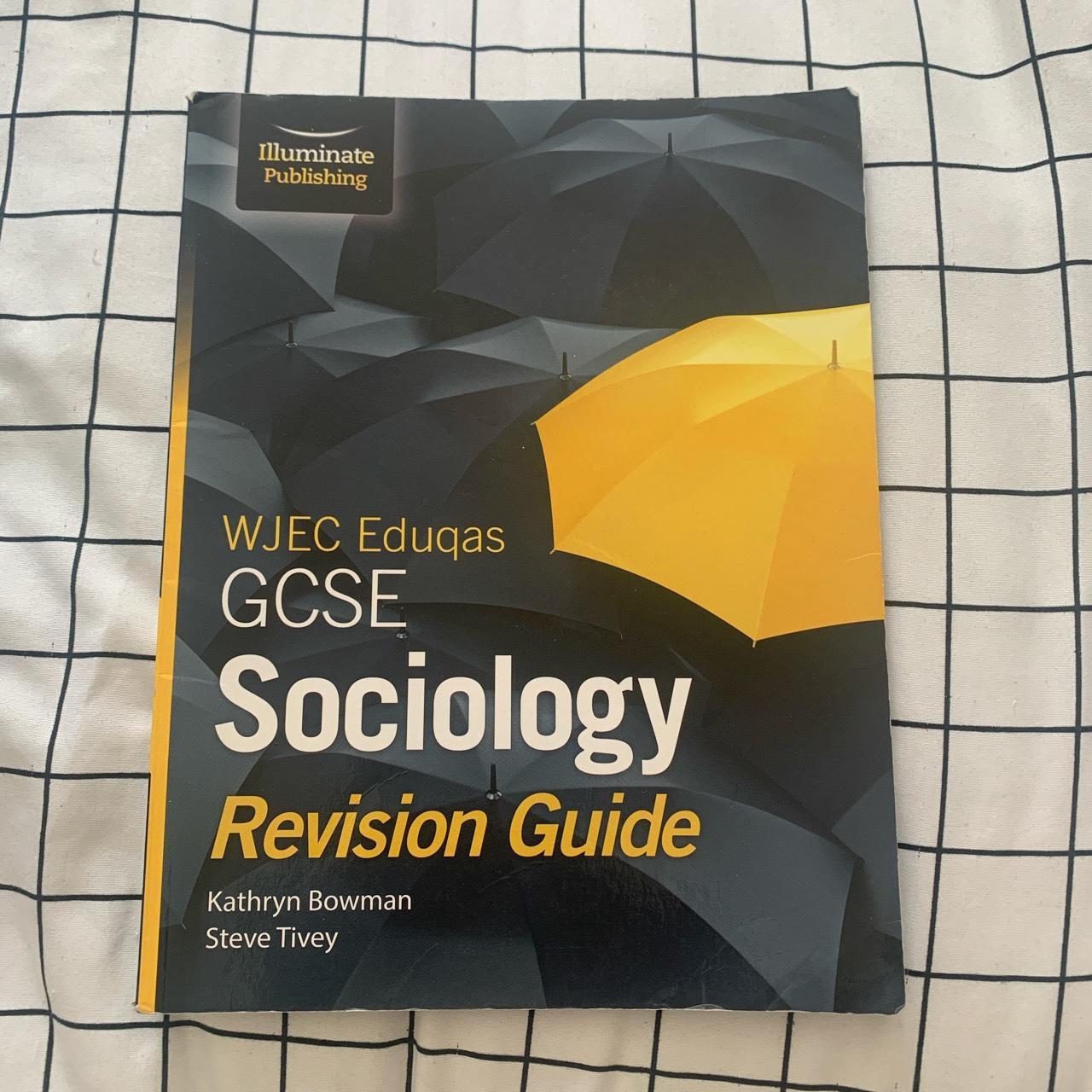 WJEC Eduqas Sociology Revision guide - Depop WJEC Eduqas Sociology Revision guide - Depop