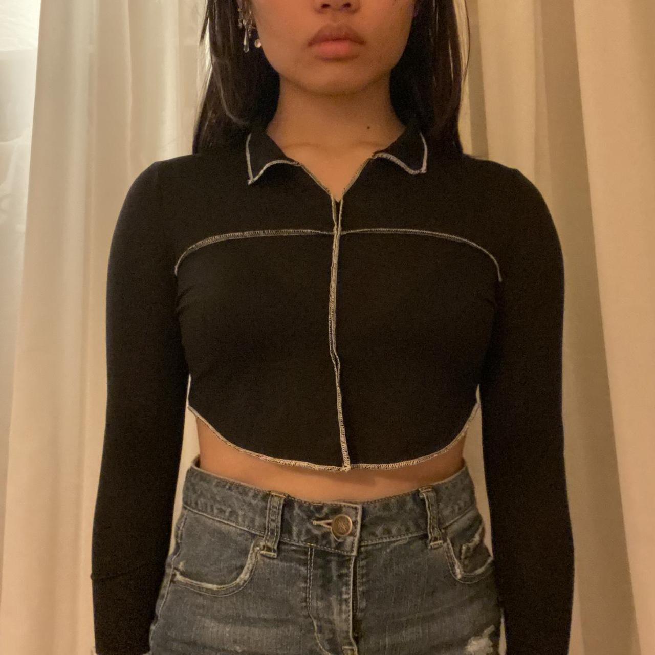 Long Sleeve Archive Top Worn once! || Fits like a... - Depop