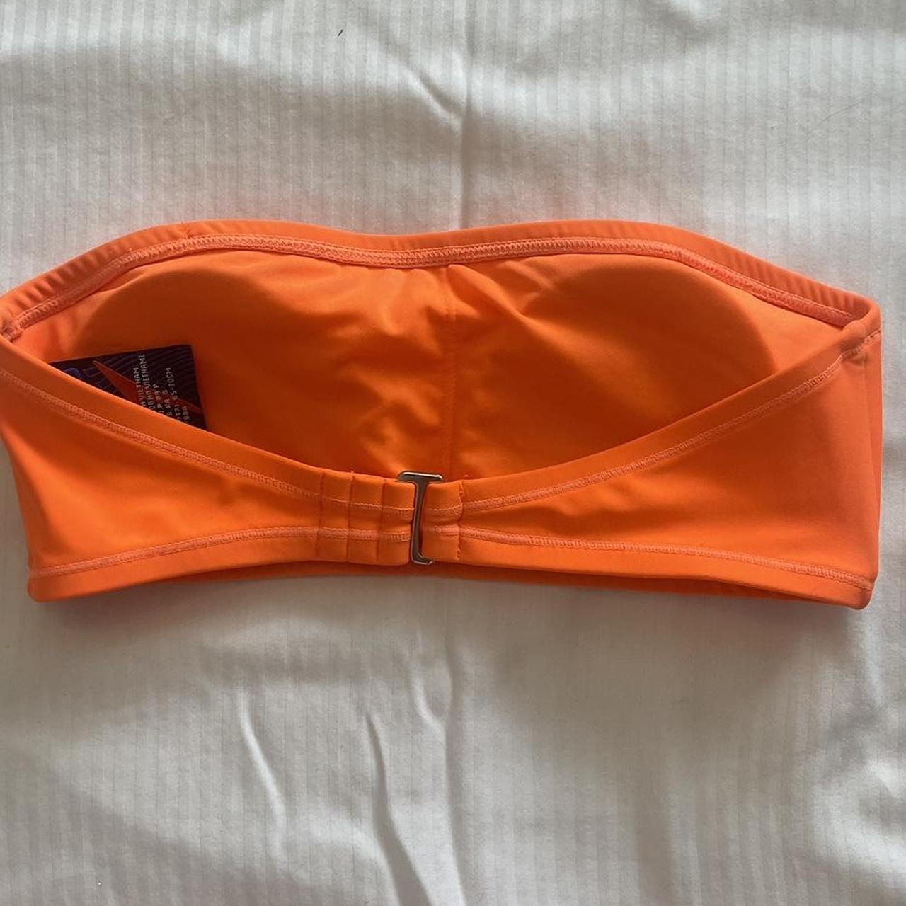 SPEEDO BANDEAU SWIMWEAR TOP **Padded bra neon... - Depop