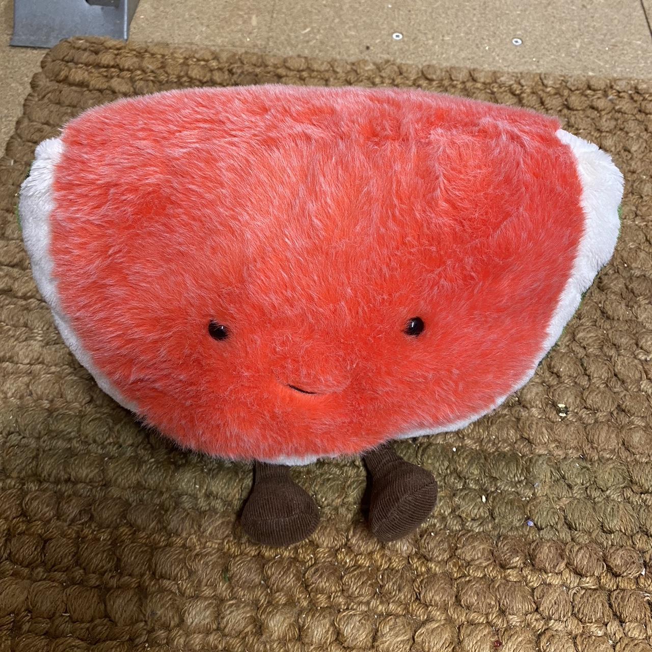 Amusable Jelly Cat watermelon plush. Brand new with... - Depop