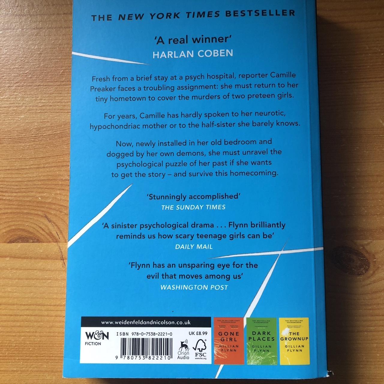 Sharp objects by Gillian Flynn paperback book Used... - Depop