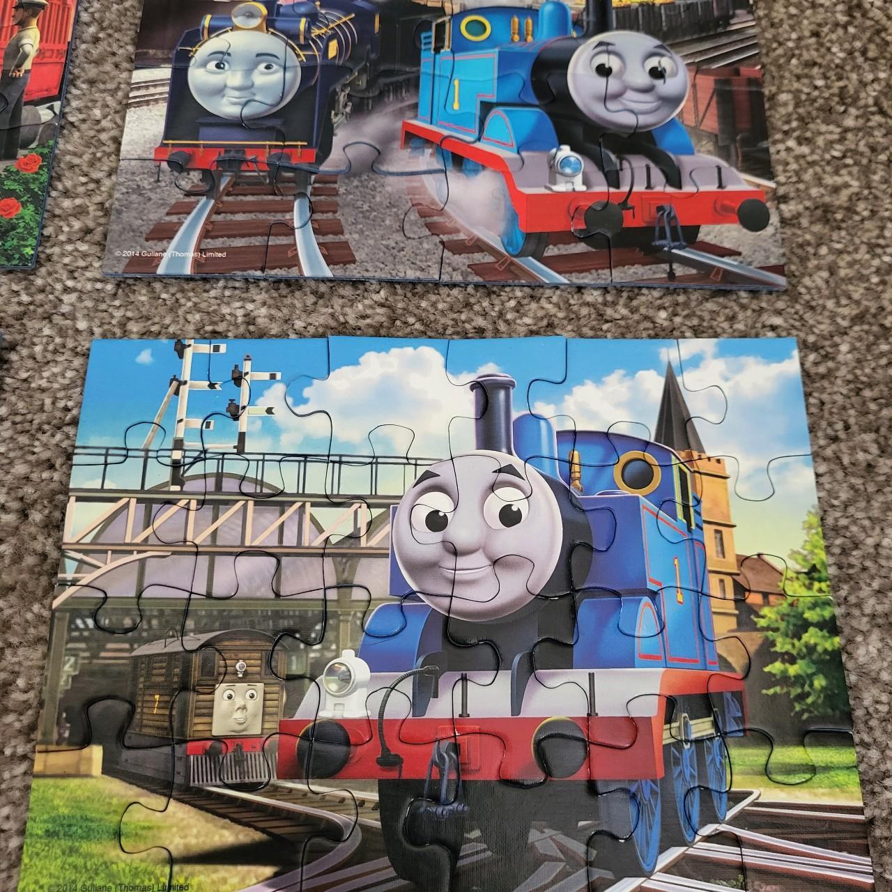 Thomas the Tank Engine & Friends 4 in 1 puzzle from... - Depop
