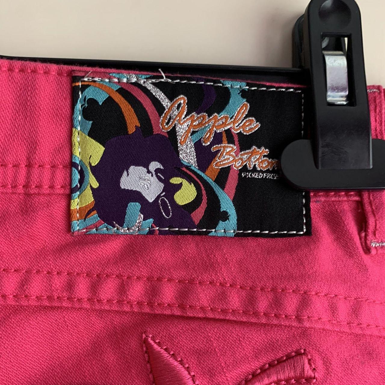 Original Pink Apple Bottom Low Rise Jeans 34 inch... - Depop