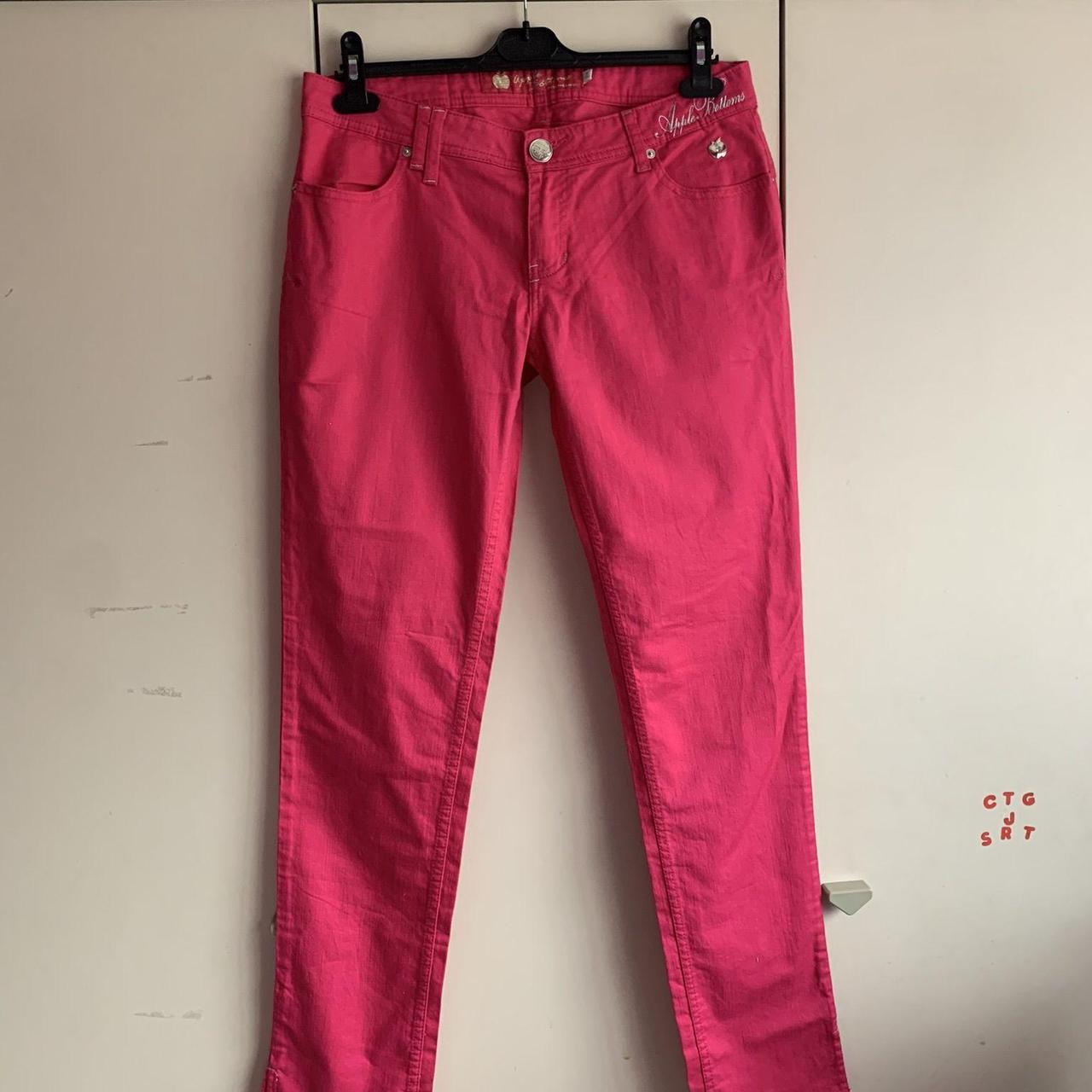 Original Pink Apple Bottom Low Rise Jeans 34 inch... - Depop