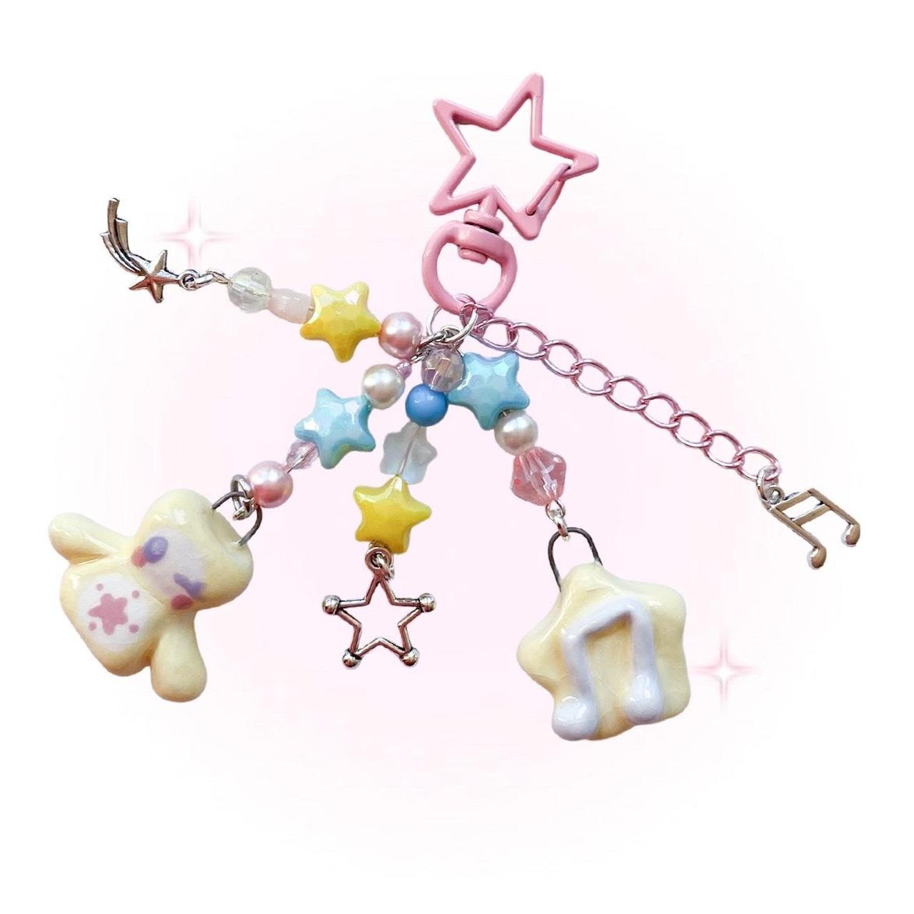 little melody keychain handmade ceramic character... - Depop