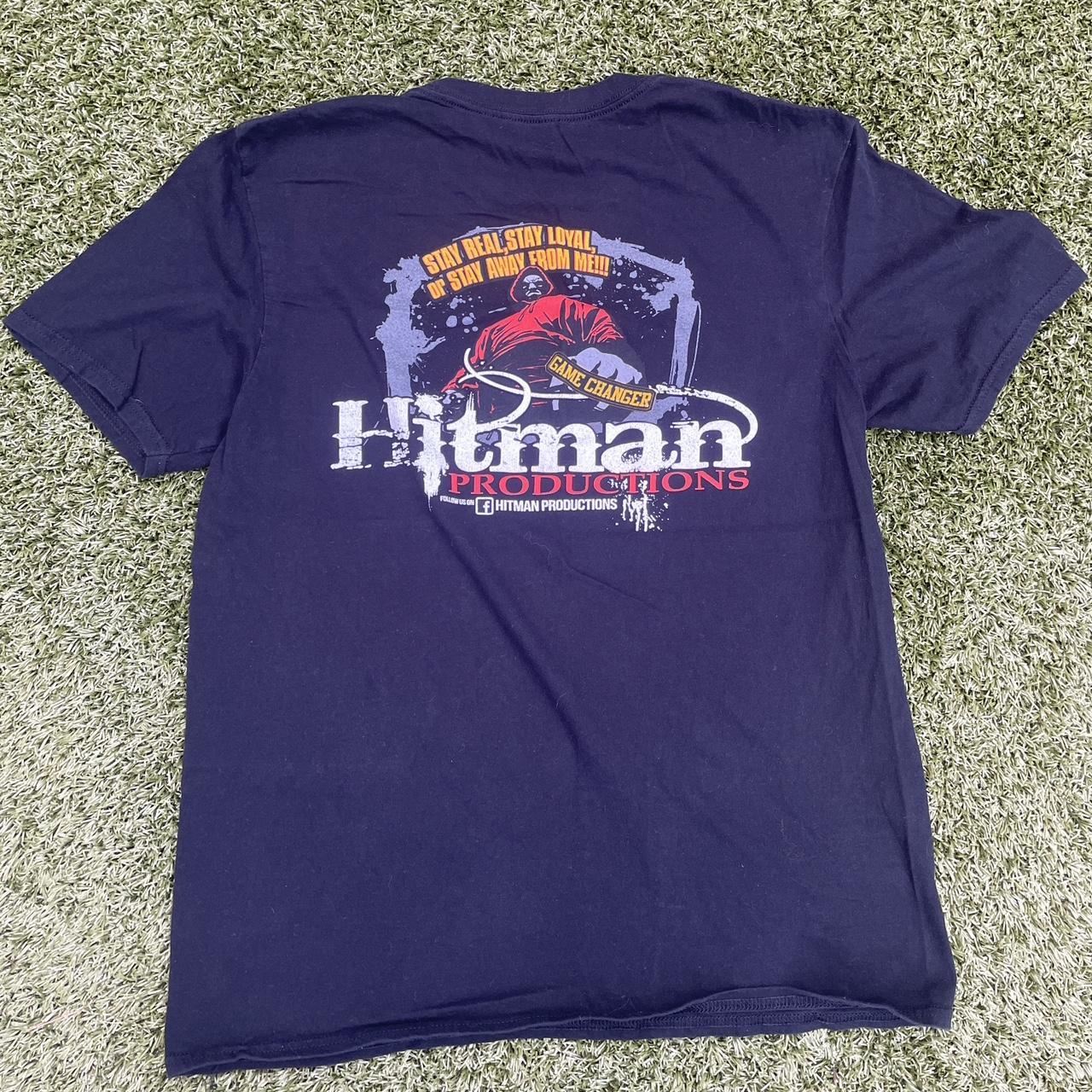 Hitman Racing and Productions Graphic Tee -Size: L... - Depop