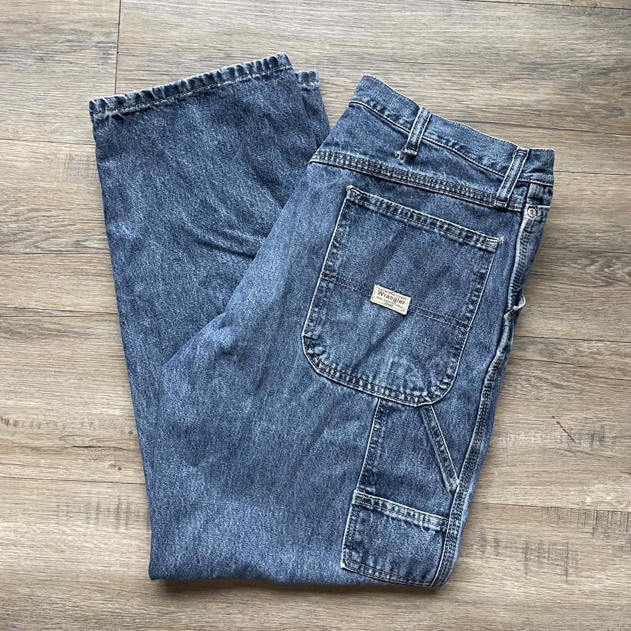 Beautiful Wrangler Carpenter Jeans -Size:... - Depop