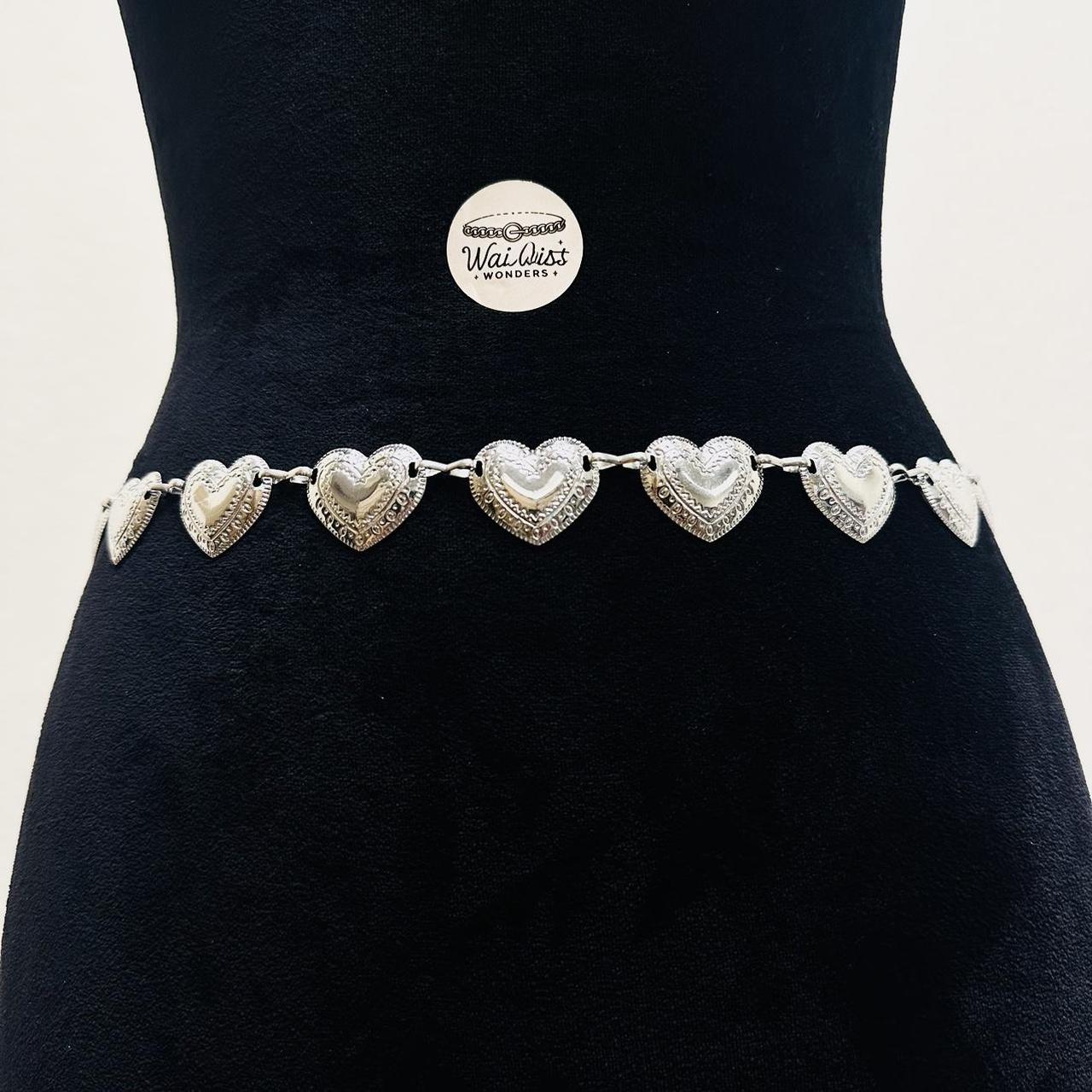 ️Free Shipping on Bundle ️ Heart Buckle Belt With... - Depop