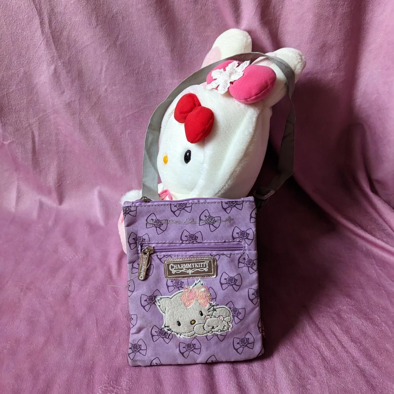 charmmy kitty purse 2011 purple 💜 more hello... - Depop