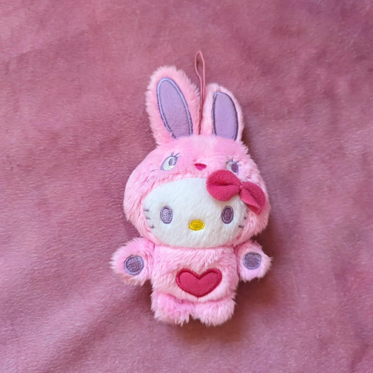 hello kitty small 2010 colorfulbunny small plush 5... - Depop