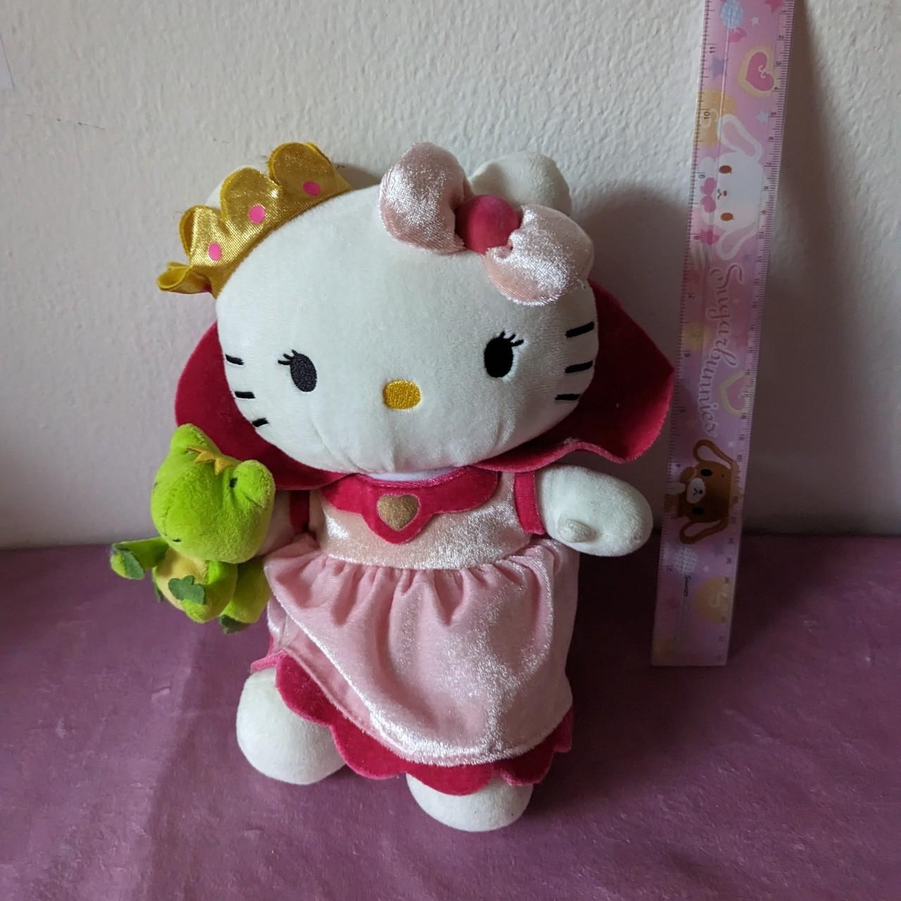 hello kitty 2011 plush approx 9 inch princess with... - Depop
