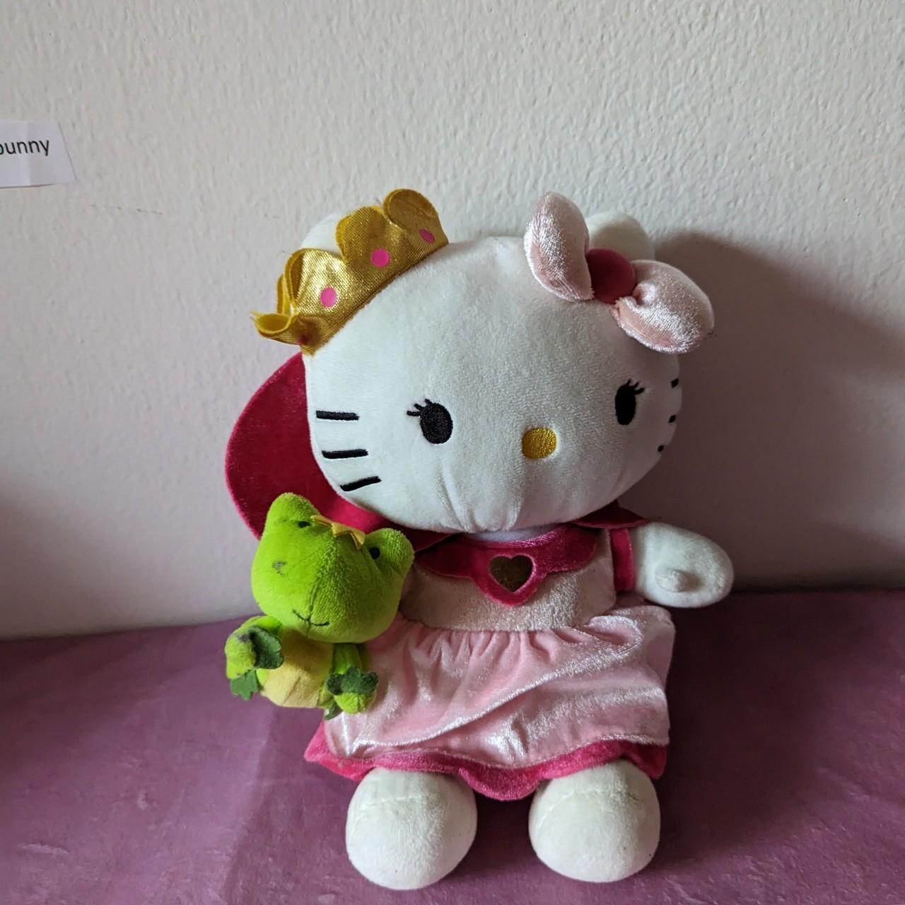 hello kitty 2011 plush approx 9 inch princess with... - Depop