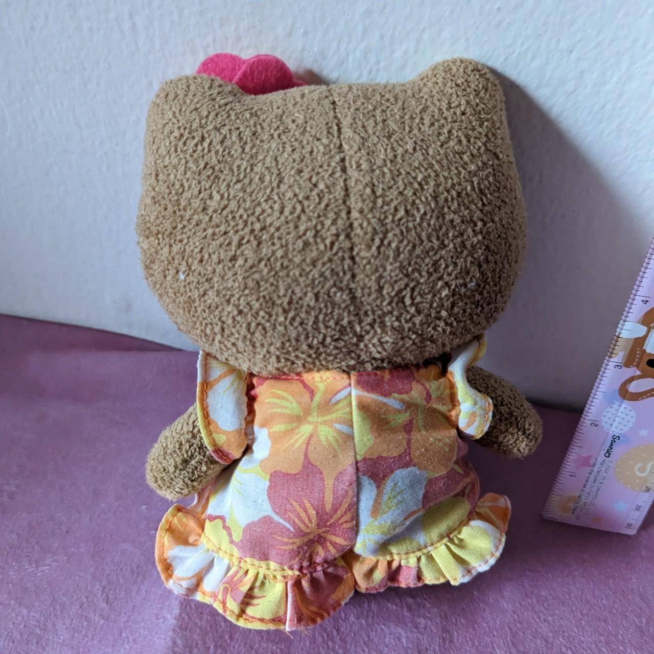 hello kitty plush 2005 tan kitty approx 6 inch... - Depop