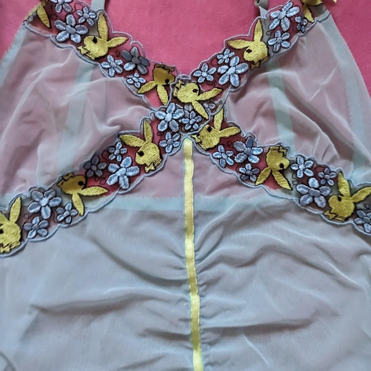 playboy playmate intimates tank top delicate lacey... - Depop