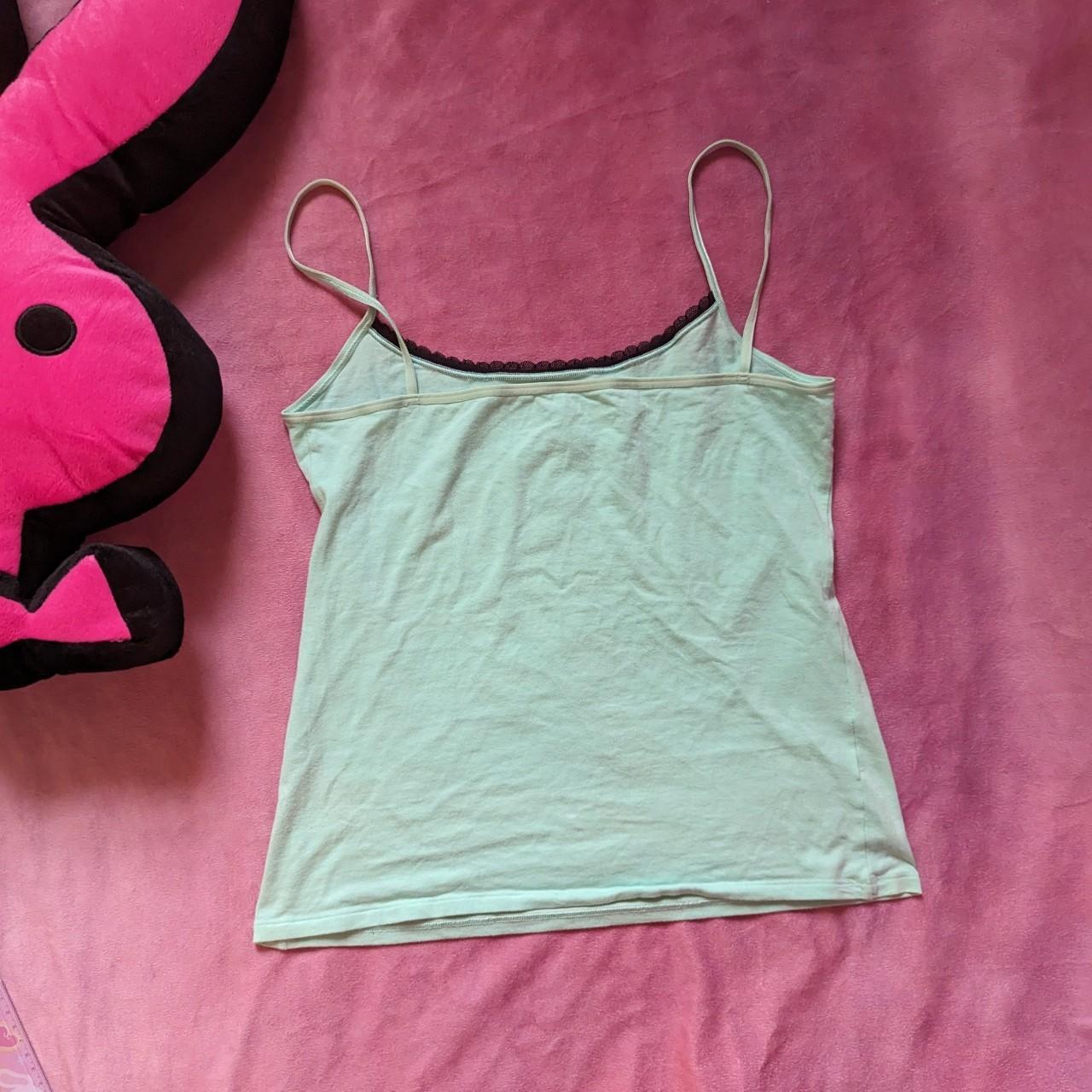 Playboy tank top, estimated size L about 15 inch... - Depop