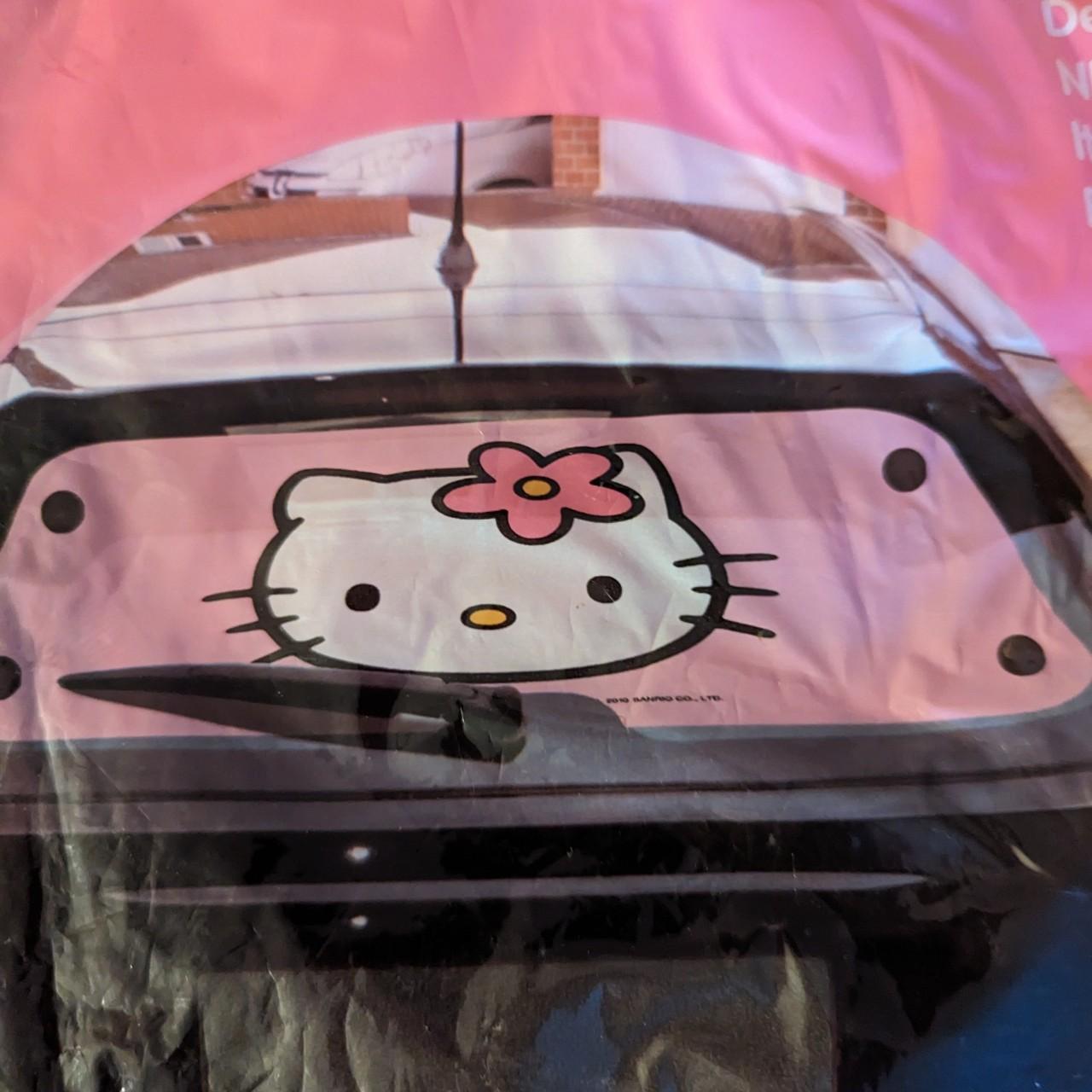 hello kitty car window sunshade more hello kitty... - Depop