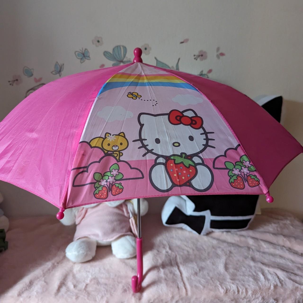 hello kitty 2013 umbrella kids... - Depop