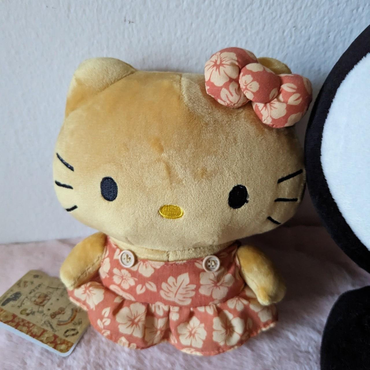 sanrio hello kitty tan kitty plush 2016 about 7-8... - Depop