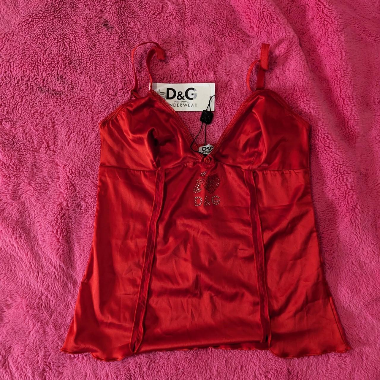 d&g dolce & gabanna underwear tank top usa... - Depop