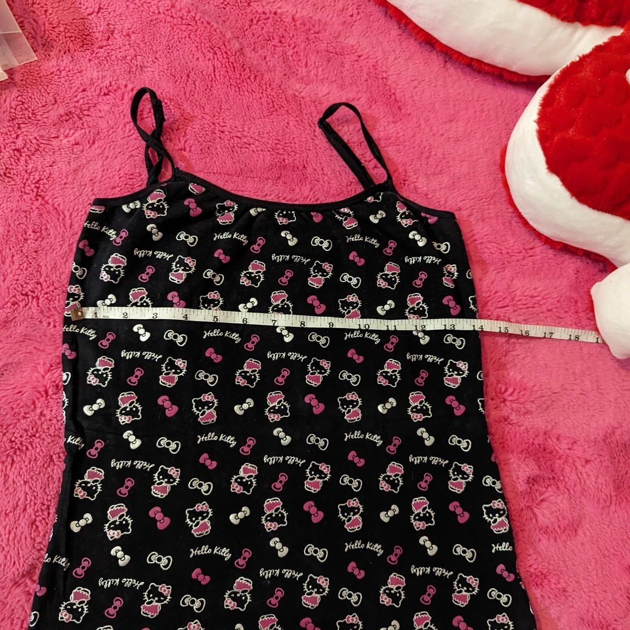 hello kitty tank top 2010 estimated small slightly... - Depop