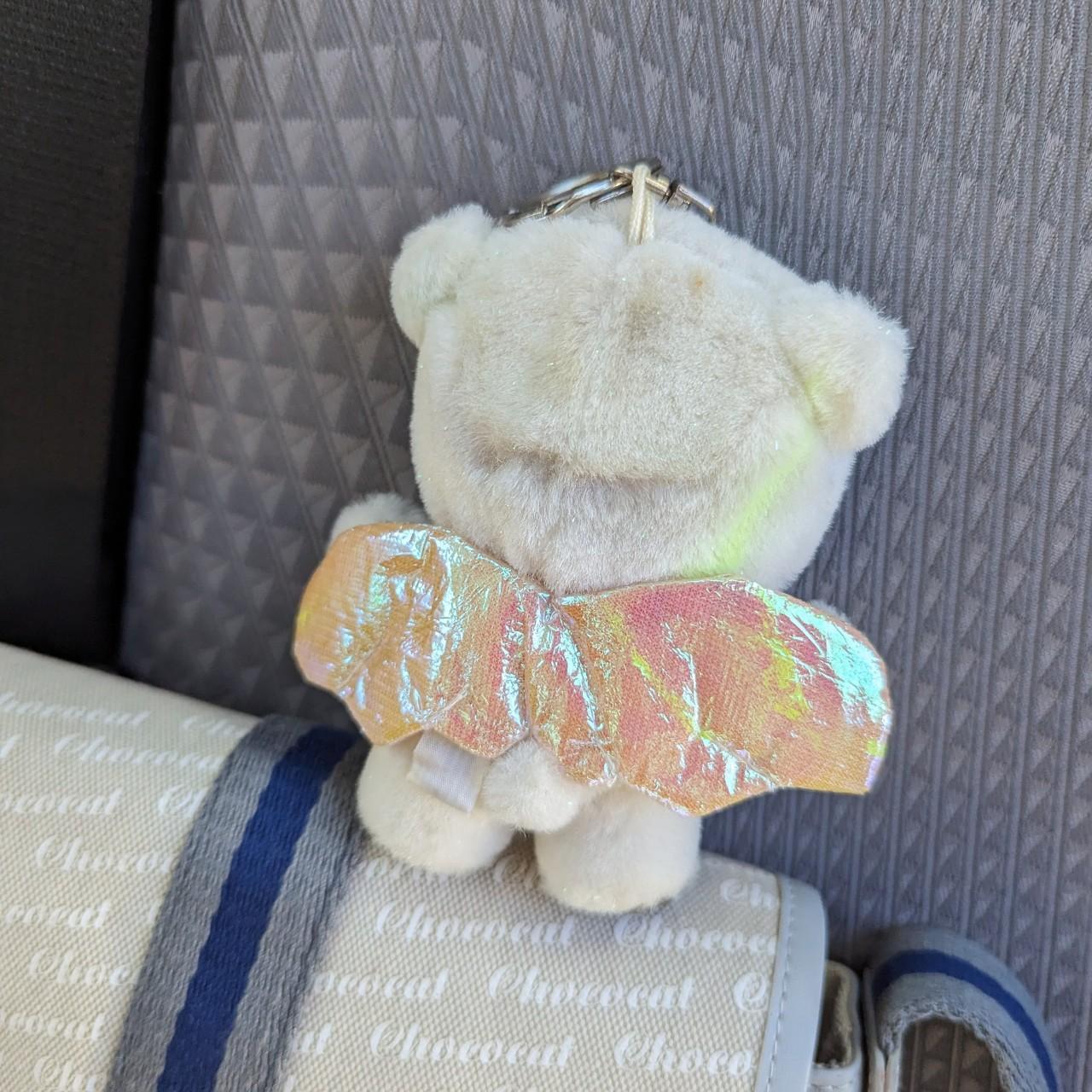 hello kitty teddy bear plush keychain has... - Depop