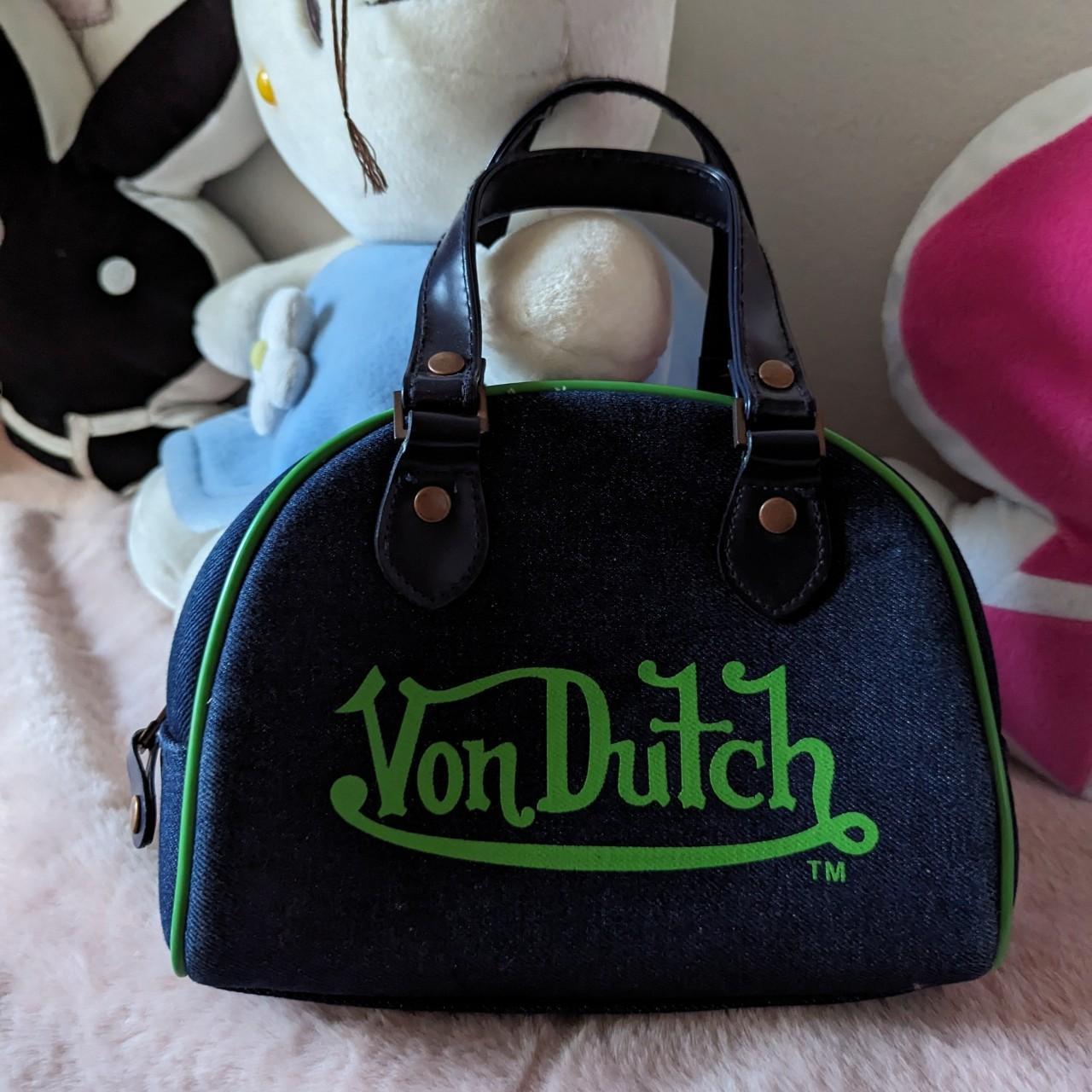 Von Dutch mini purse bowler purse style cute... - Depop