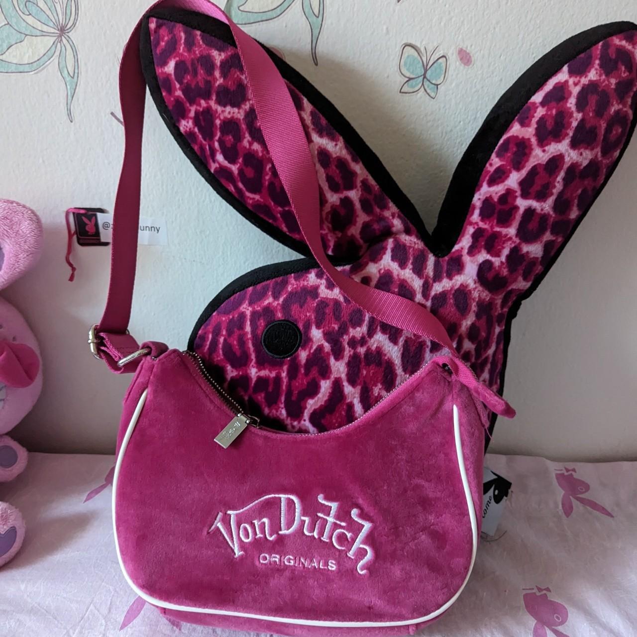 von dutch pink purse/ bag Click this tag to see... - Depop