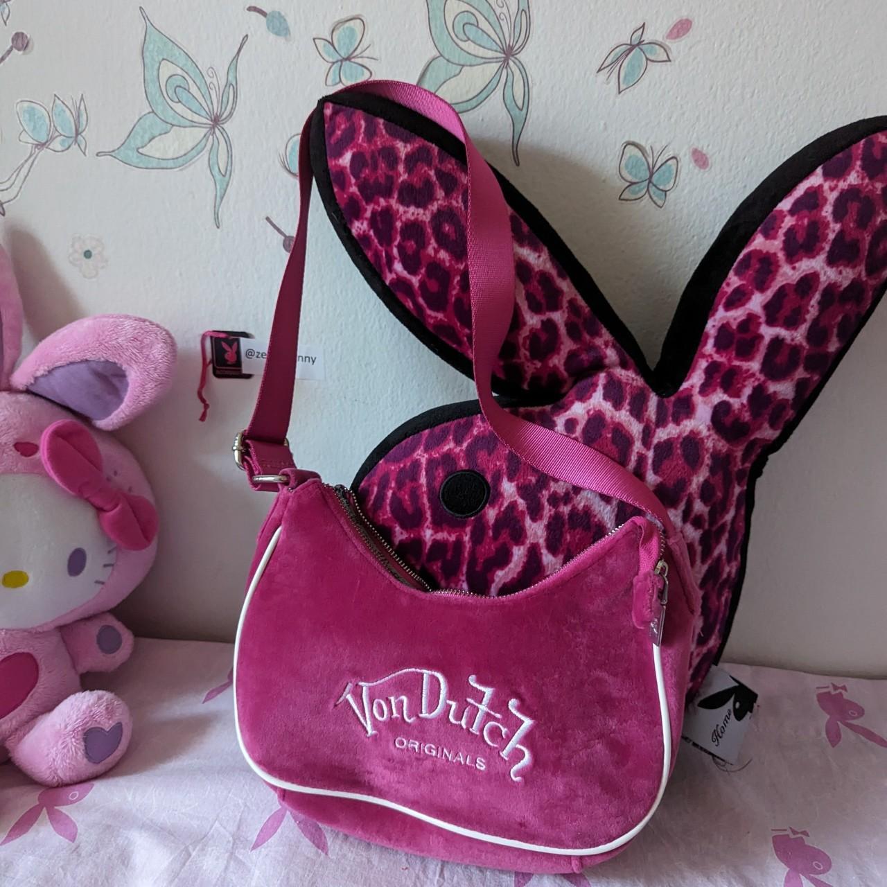 von dutch pink purse/ bag Click this tag to see... - Depop